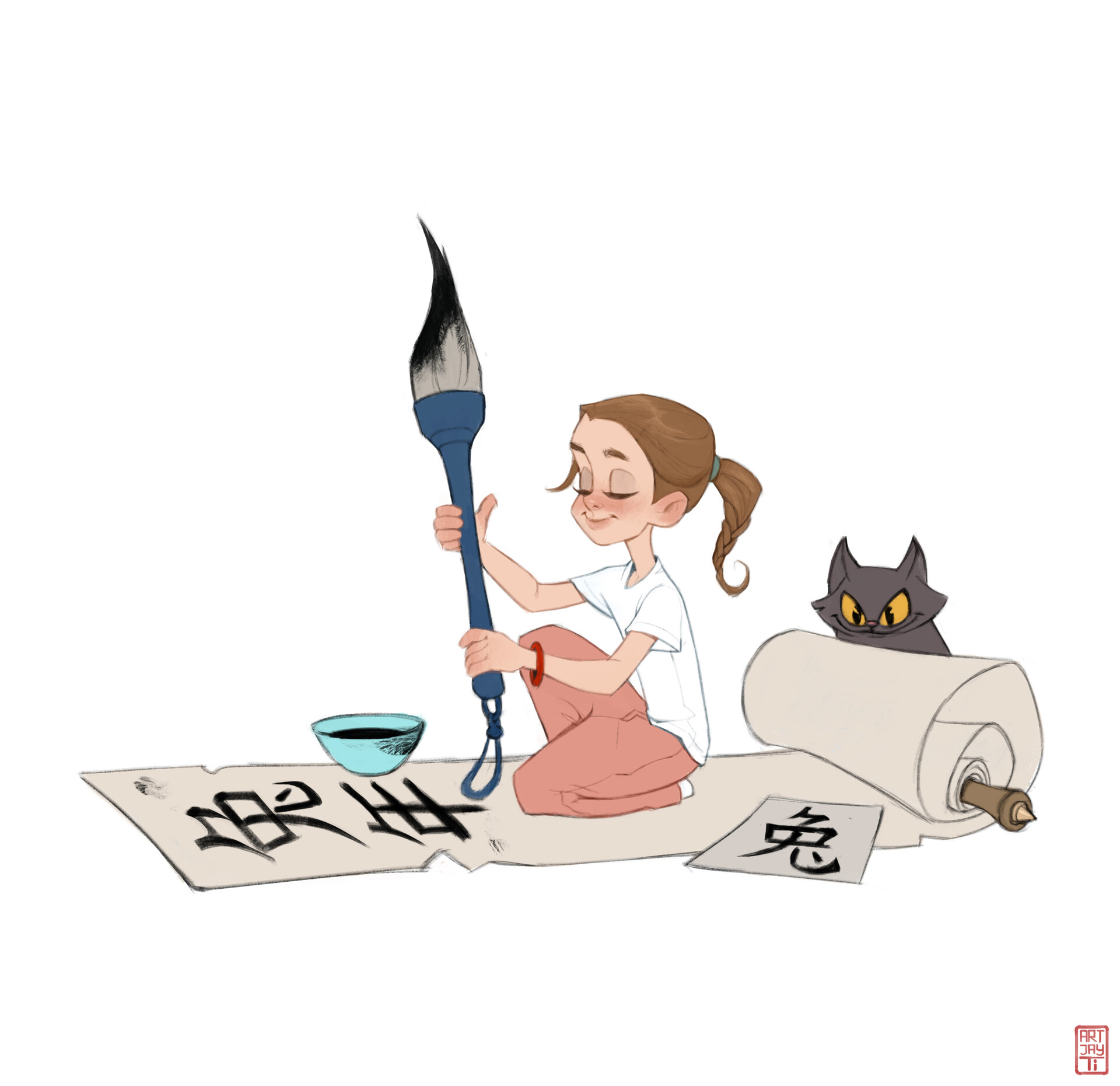 Irene Plotnikova - Сalligraphy