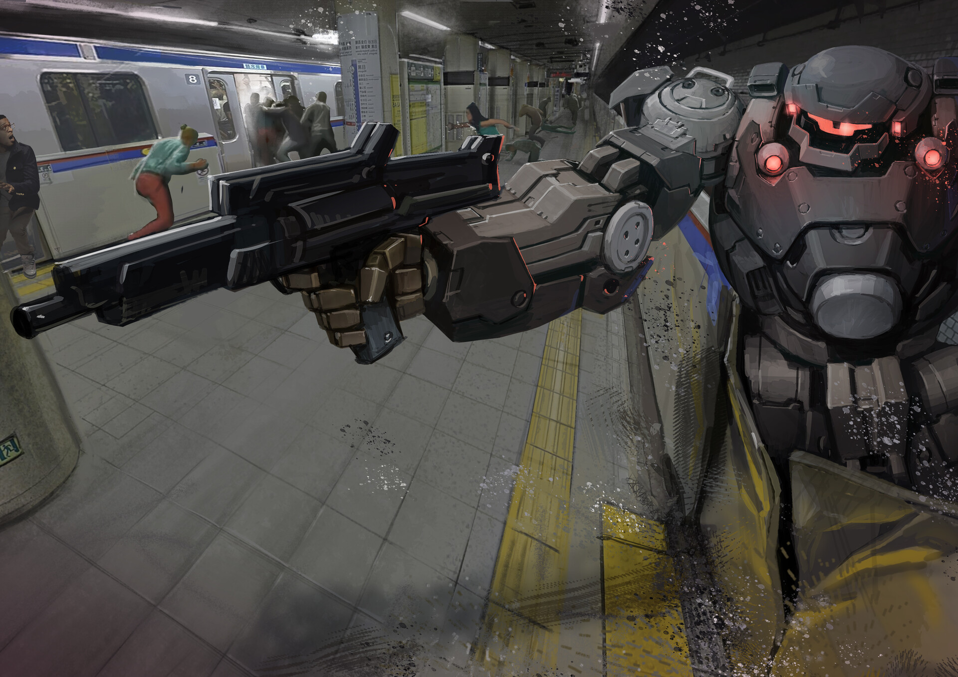 ArtStation - Japanese Anime Concept Art