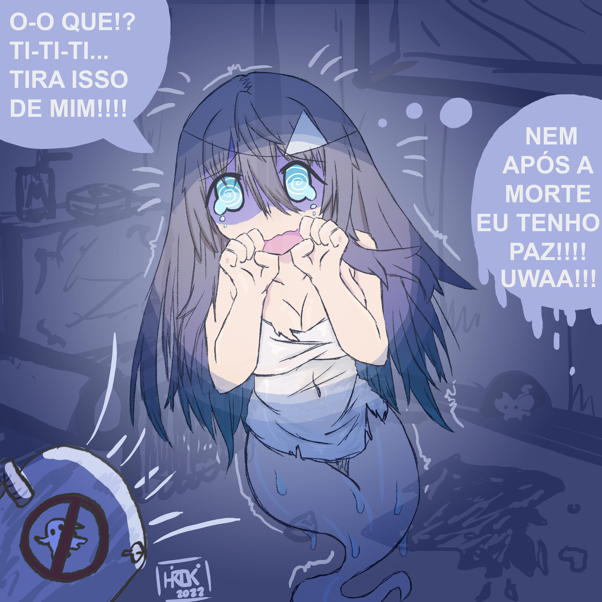 ArtStation - Scared Ghost