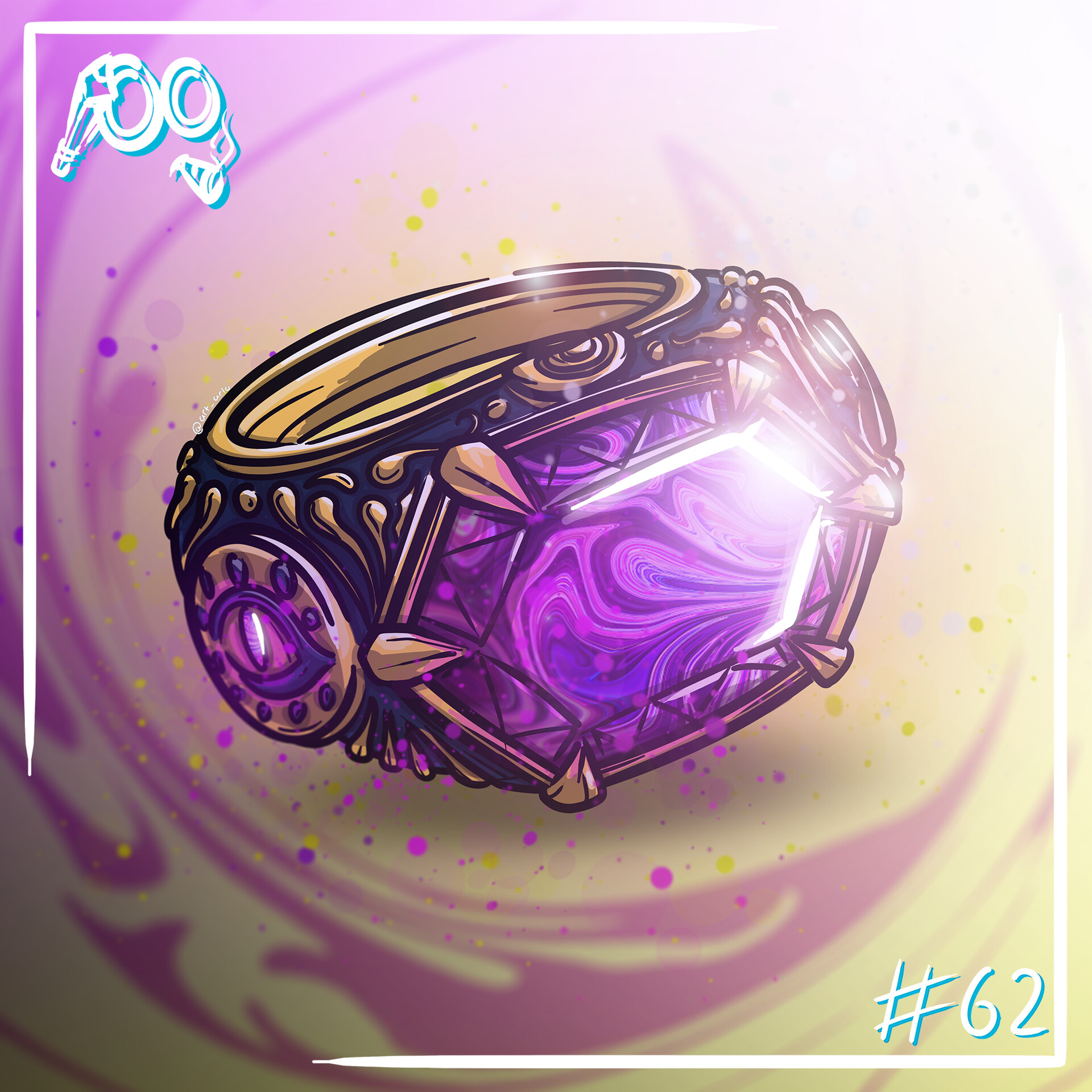 Arlo Freeth - Daily Doodle #62 - "Regal Ring"