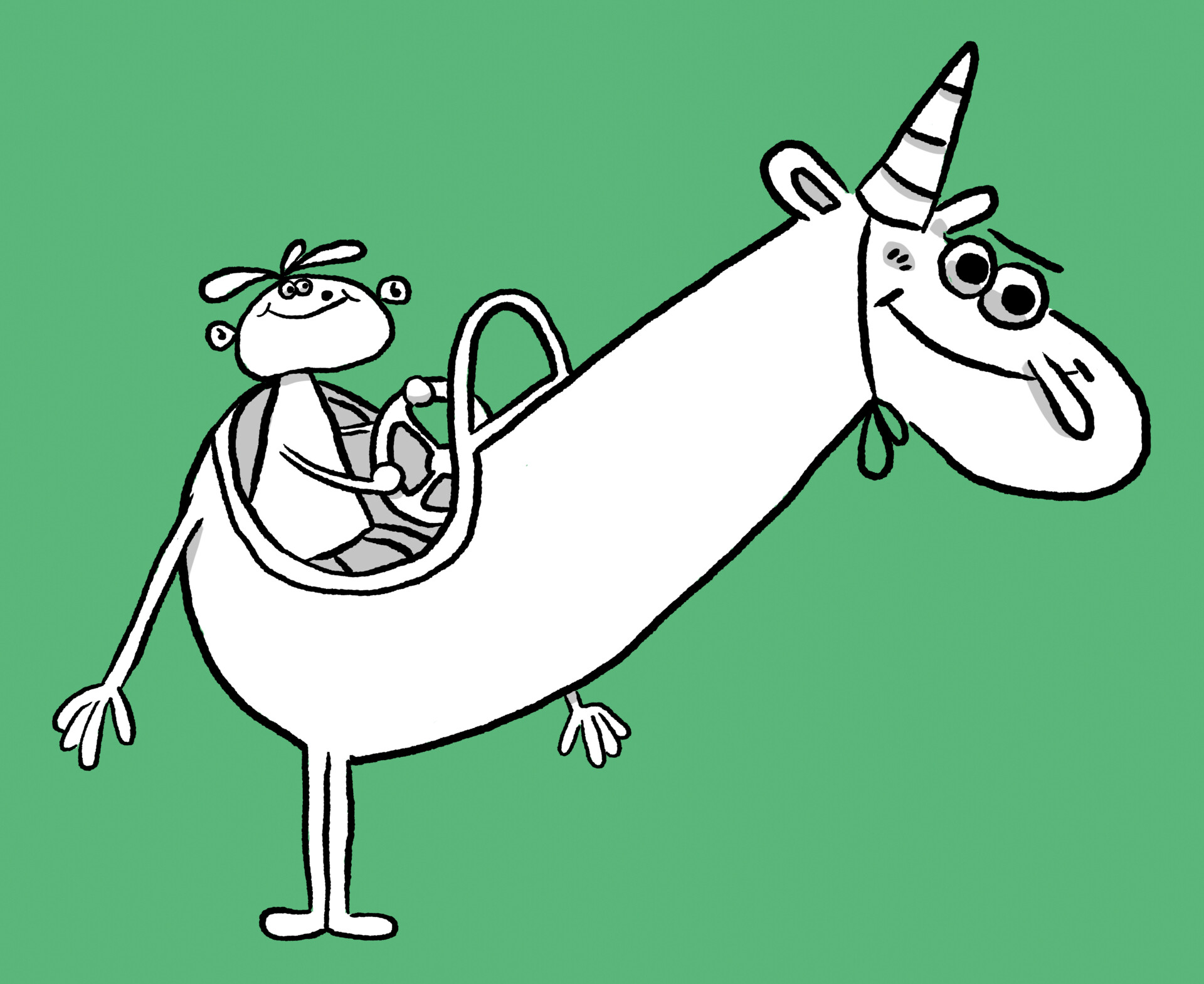 ArtStation - Animation 2d Licorne