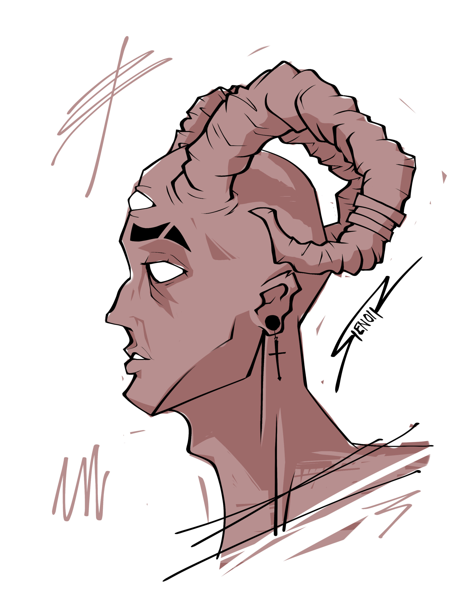 ArtStation - A demon dude something something