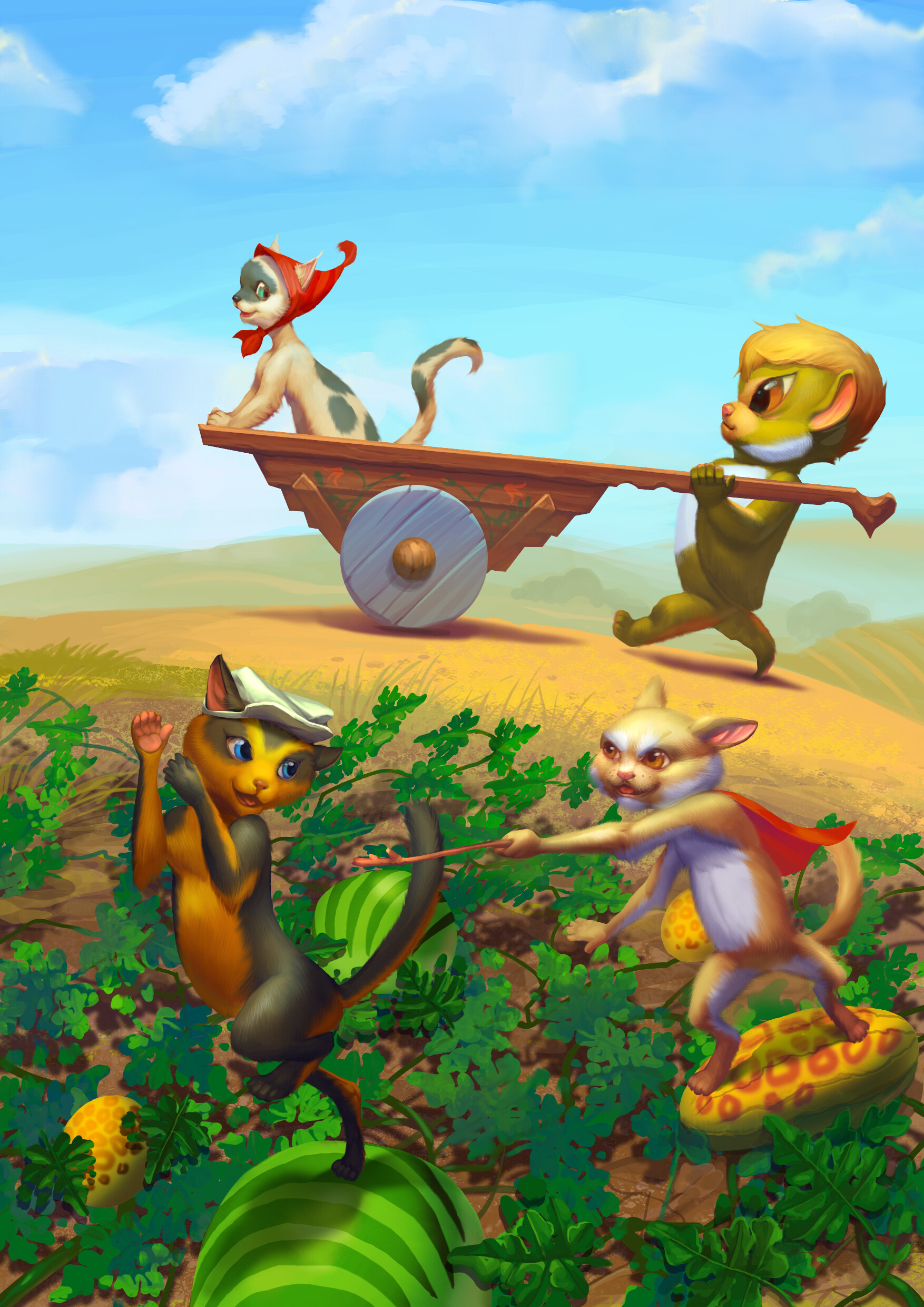 ArtStation - Part 2 chapter 12. On melon