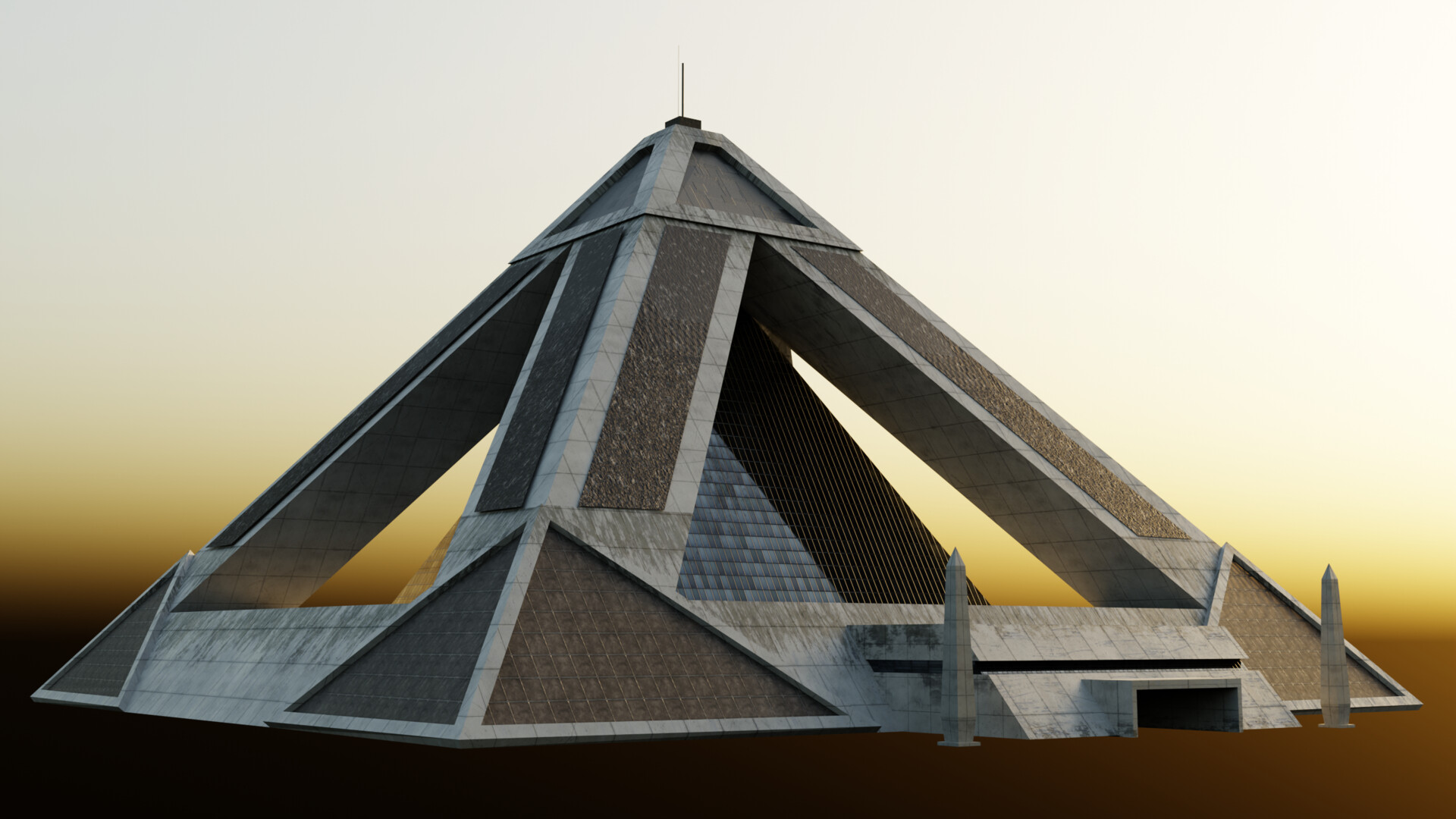 ArtStation - Futuristic building