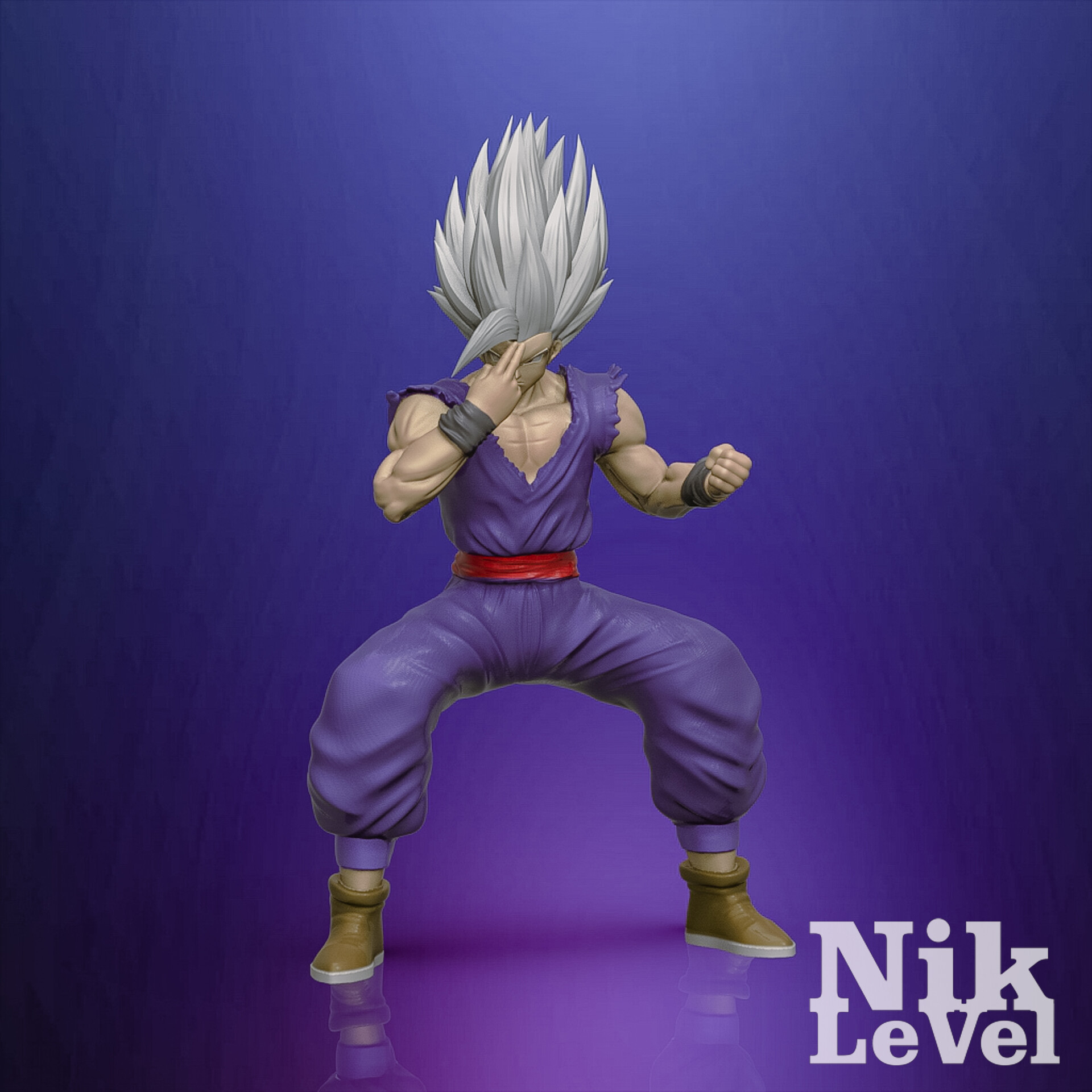 ArtStation - Son GoHan Beast Dragonball 3D Printable