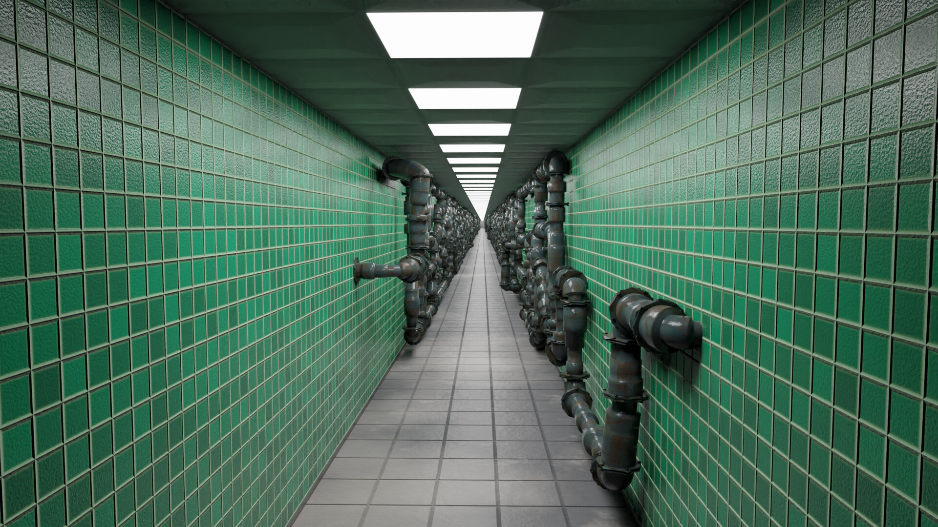 ArtStation - Infinite hall | 3D Environment