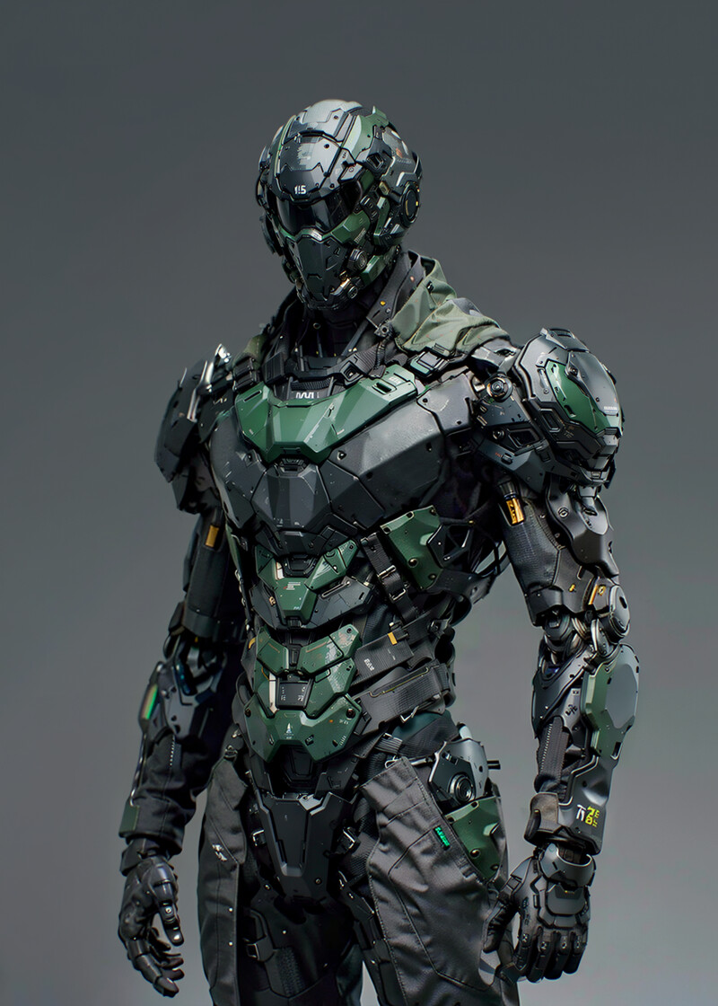 ArtStation - mech wear