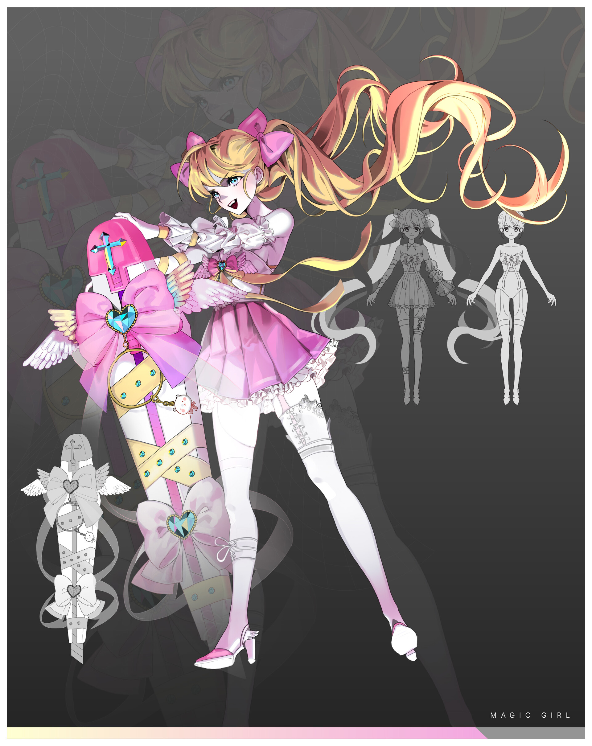 ArtStation - Magic Girl
