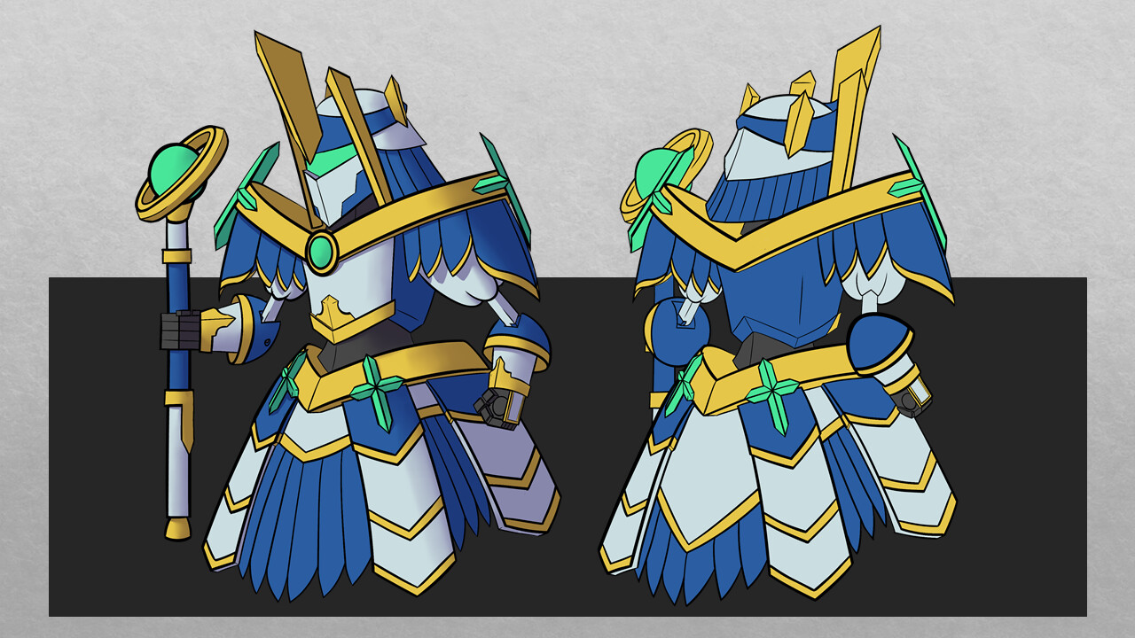 ArtStation - Mech Crusade Angel Unit: Royal