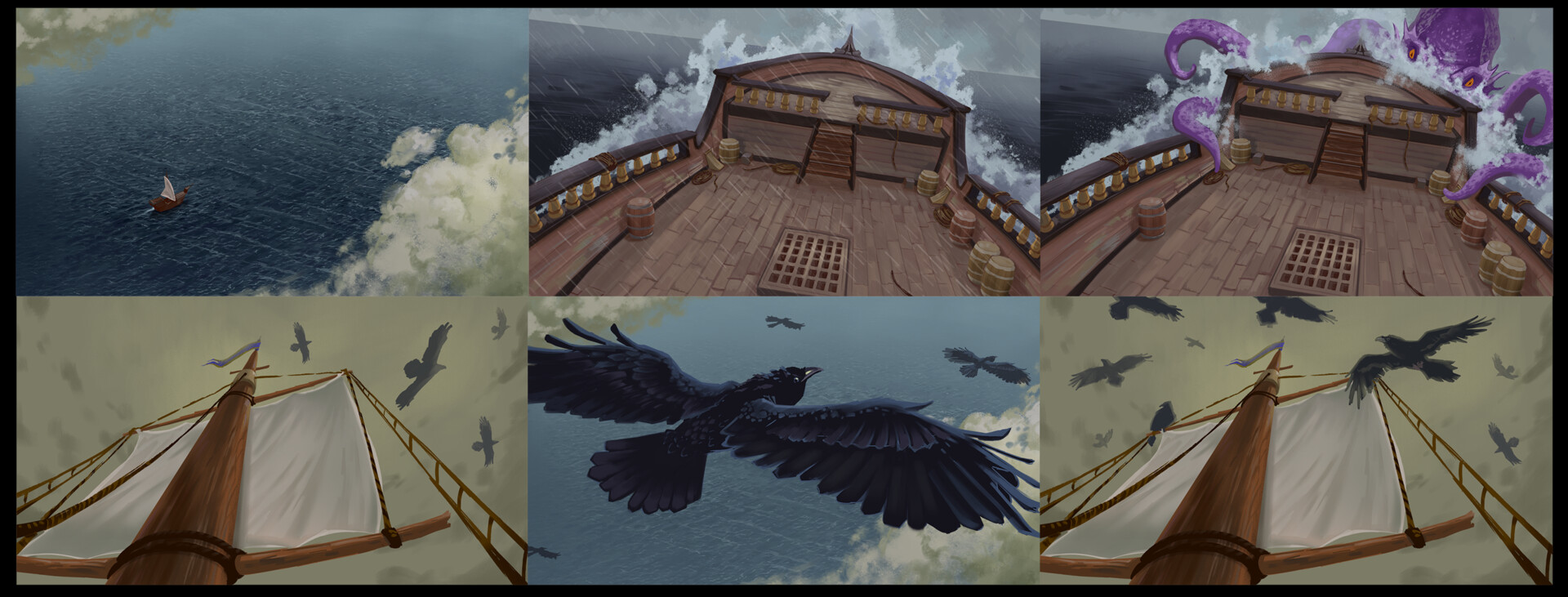 Murillo Ribeiro - Paintings volume 01 - RavenQuest Official Trailer