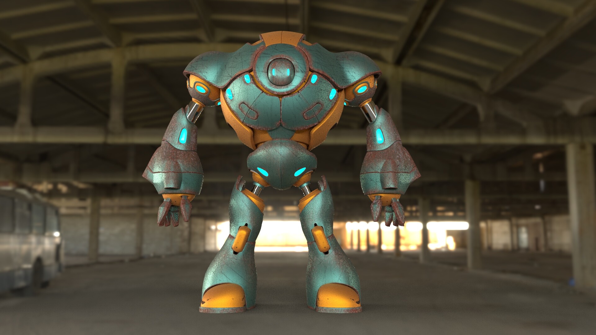 Emerson Díaz Marín - Robot Green