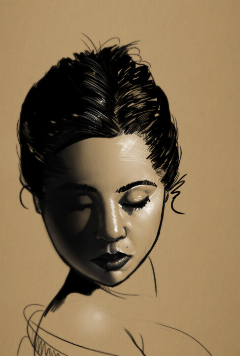 ArtStation - Portrait Sketch