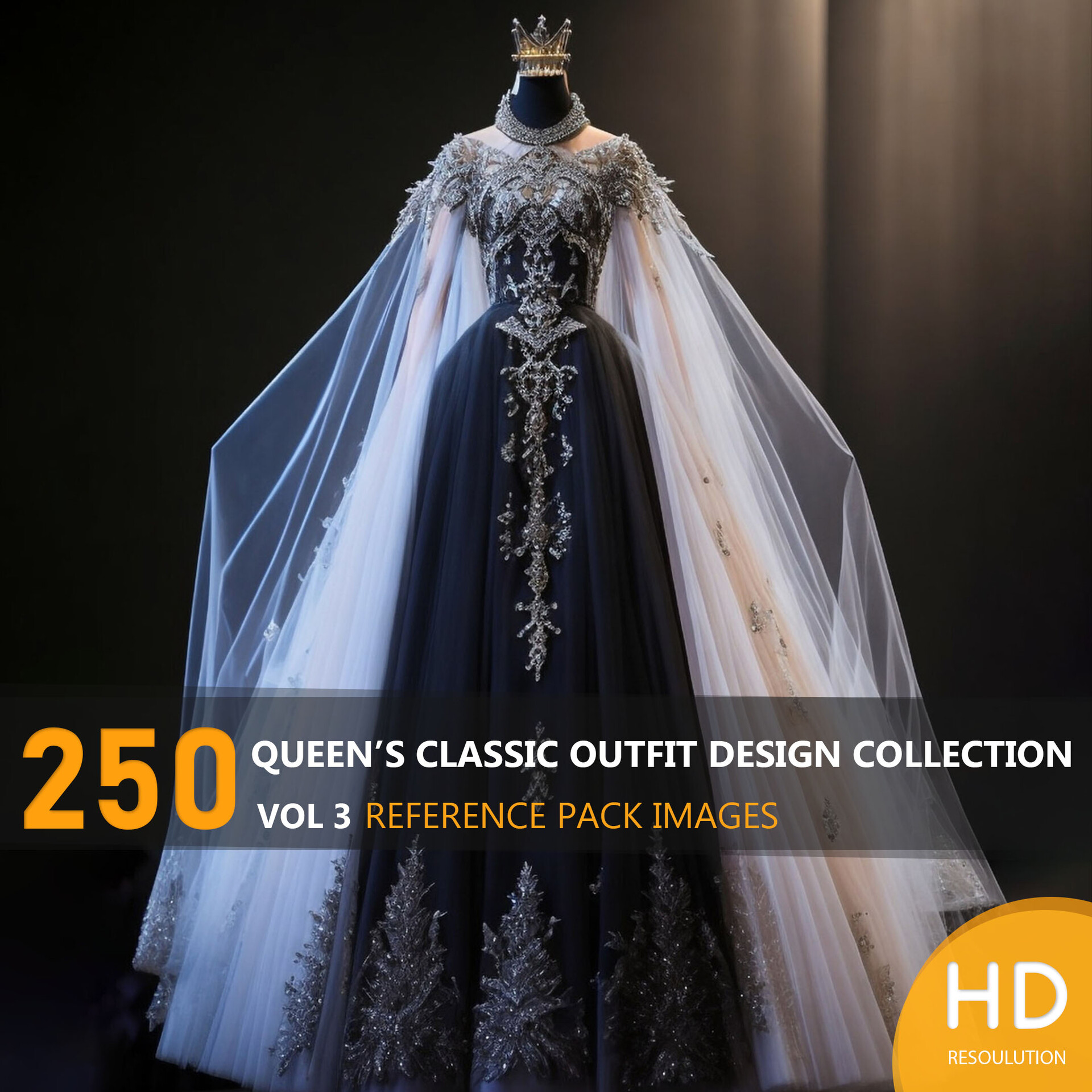 ArtStation - Queen’s Classic Outfit Design Collection Vol 3-HD ...