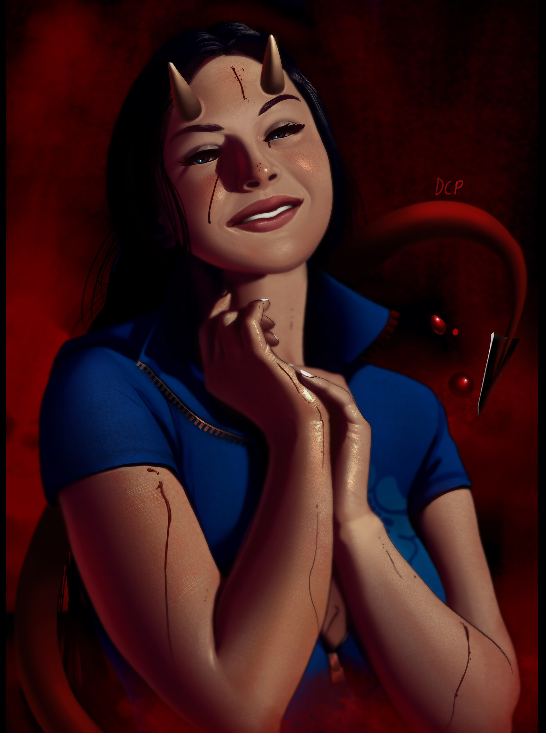 ArtStation - Devil girl