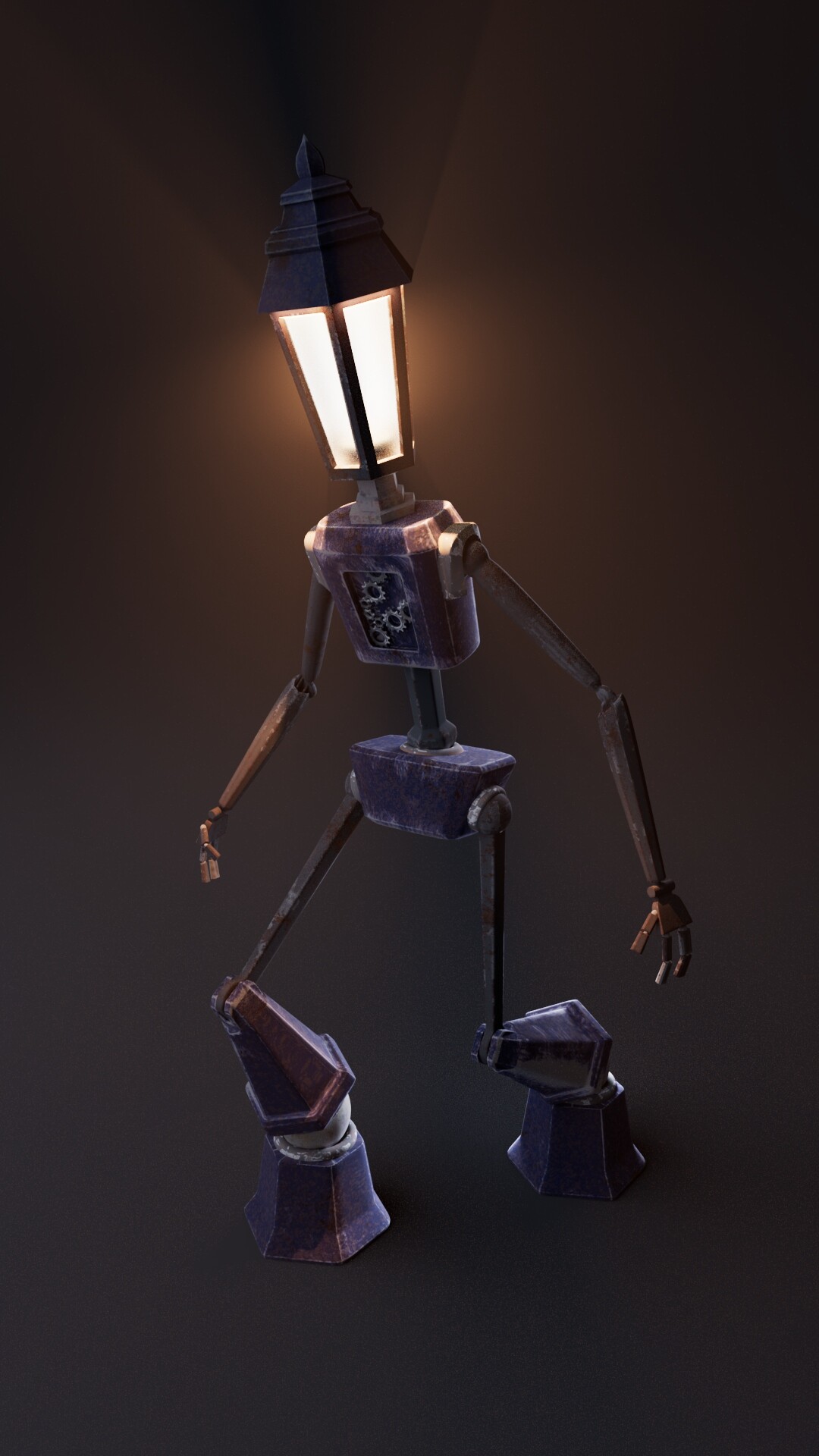 ArtStation - Lantern Robot