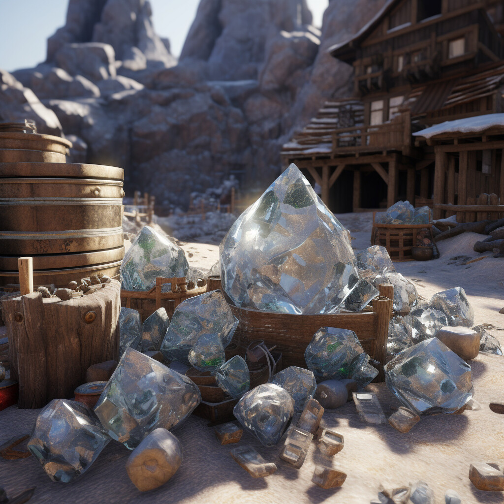 ArtStation - Crystal Bazar