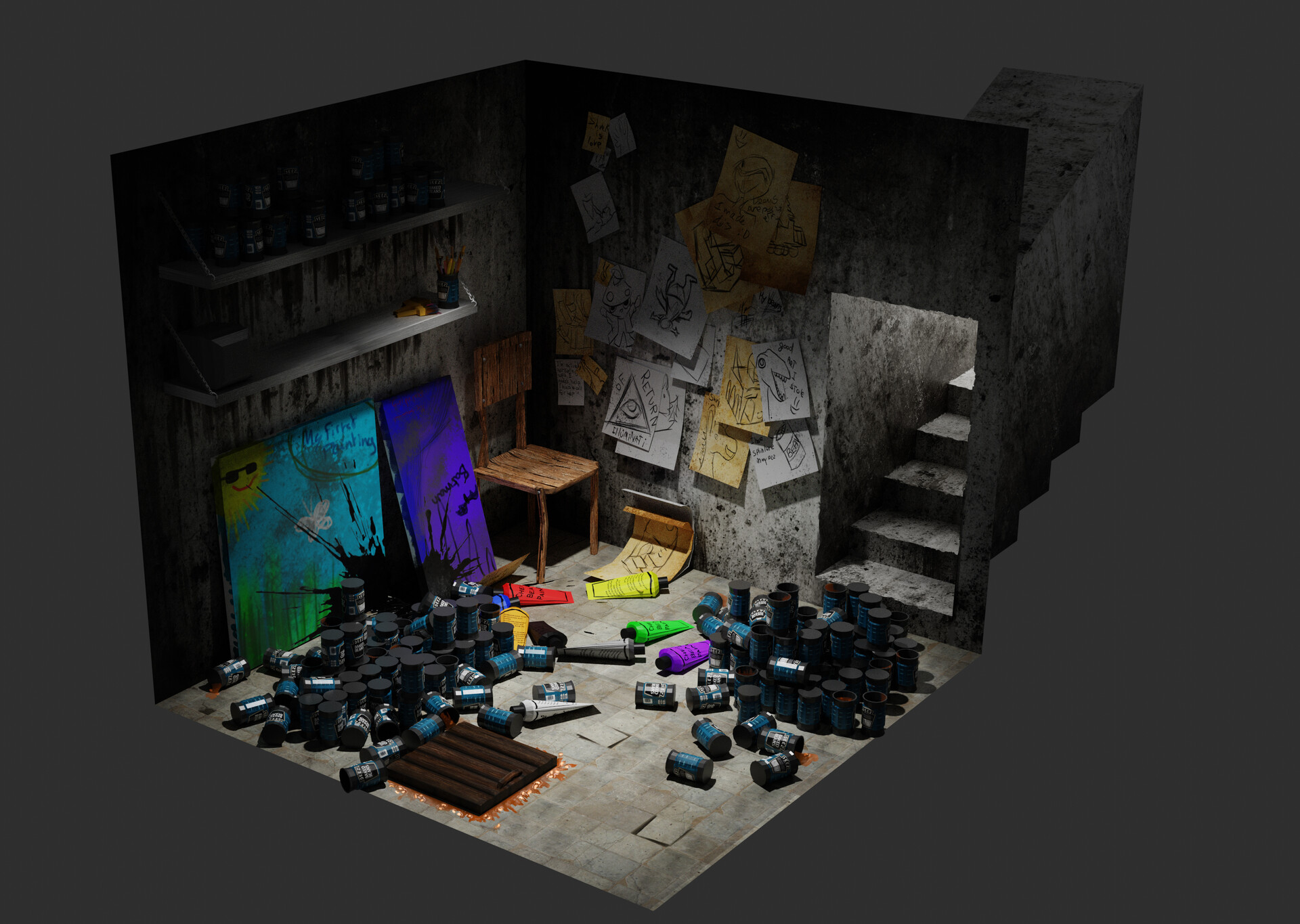 ArtStation - Bean Basement