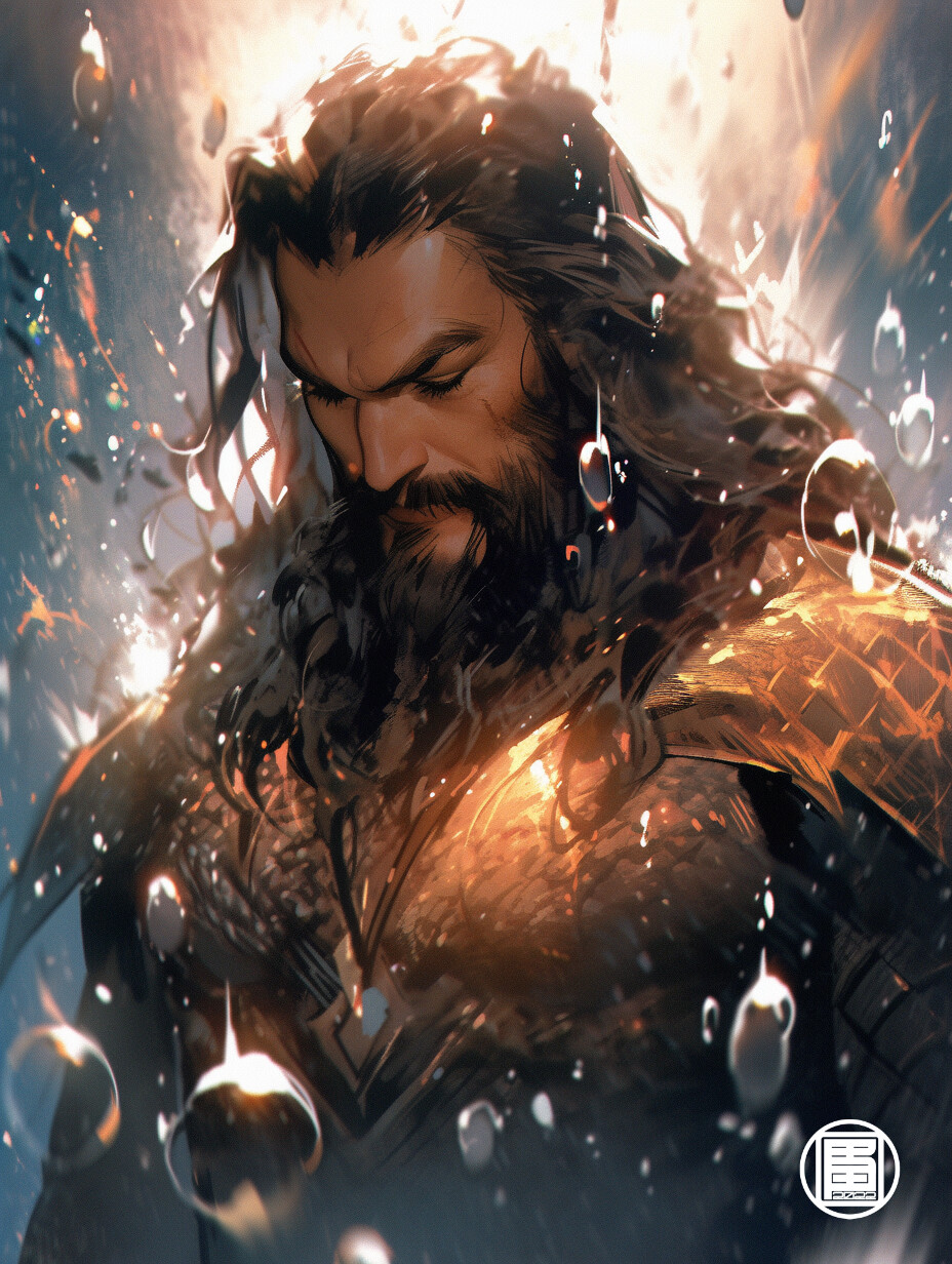 Renarth Creations - Aquaman, the Majestic King of the Seven Seas