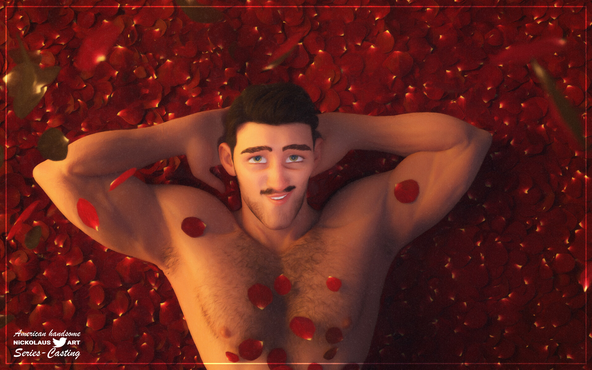 ArtStation - Series - Casting - American handsome