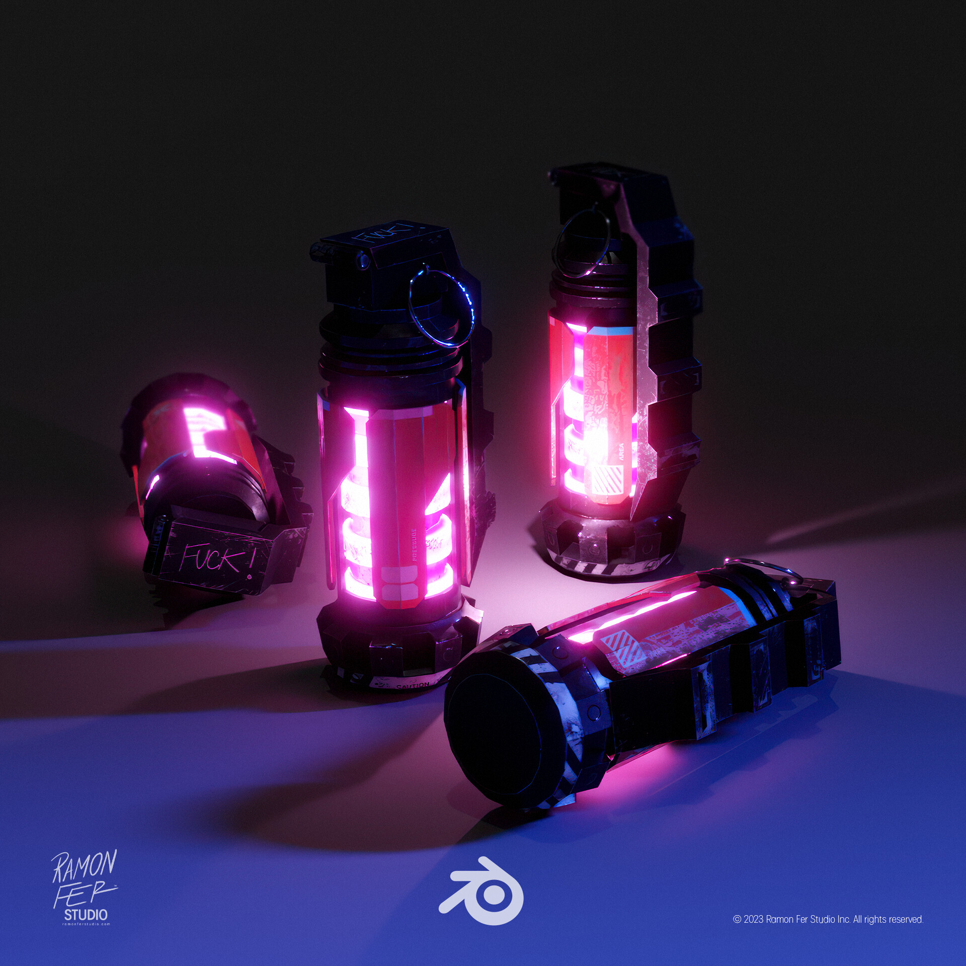 ArtStation - Flash Grenade