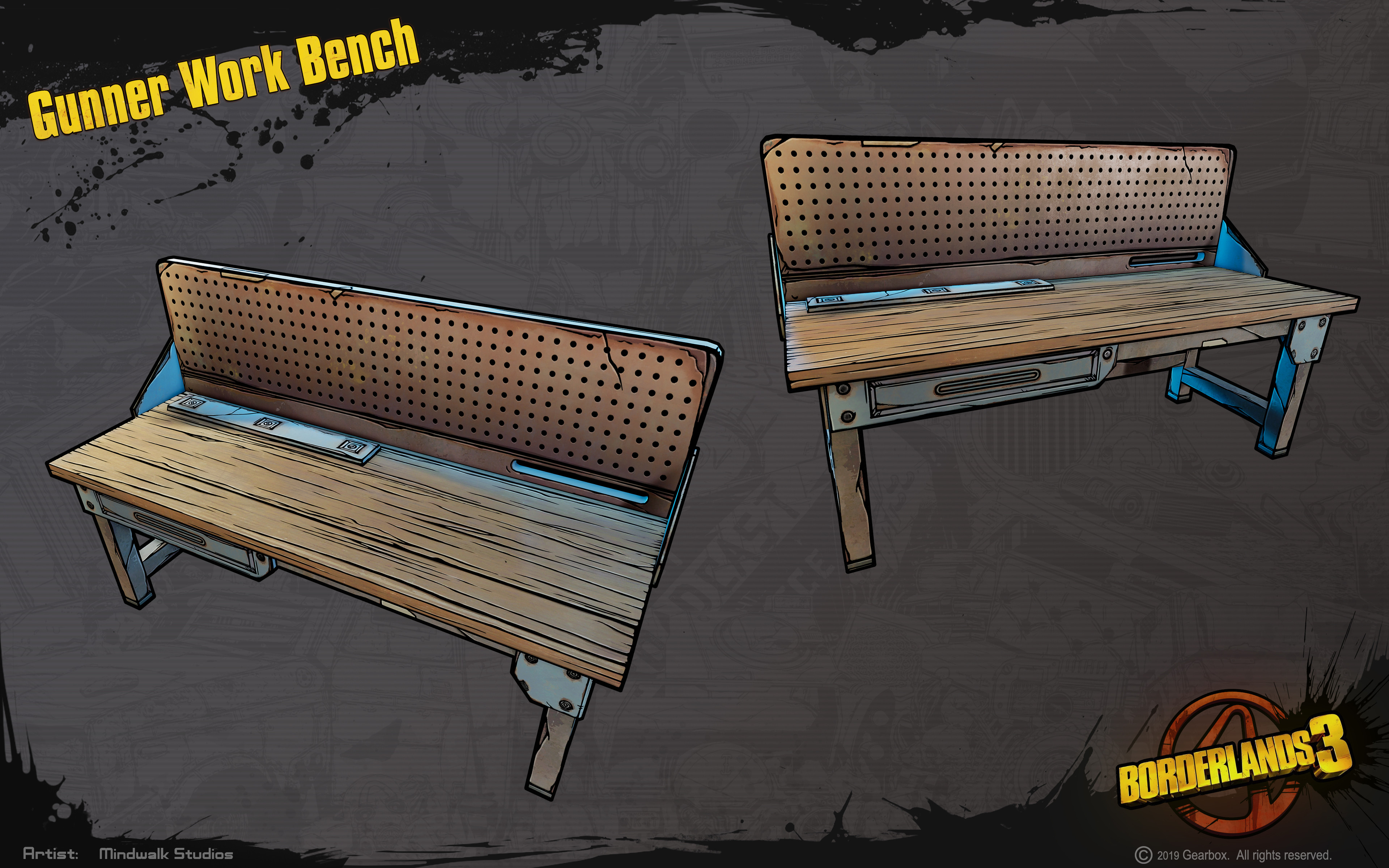 Mindwalk Studios, a Keywords Studio - Borderlands 3 - Props