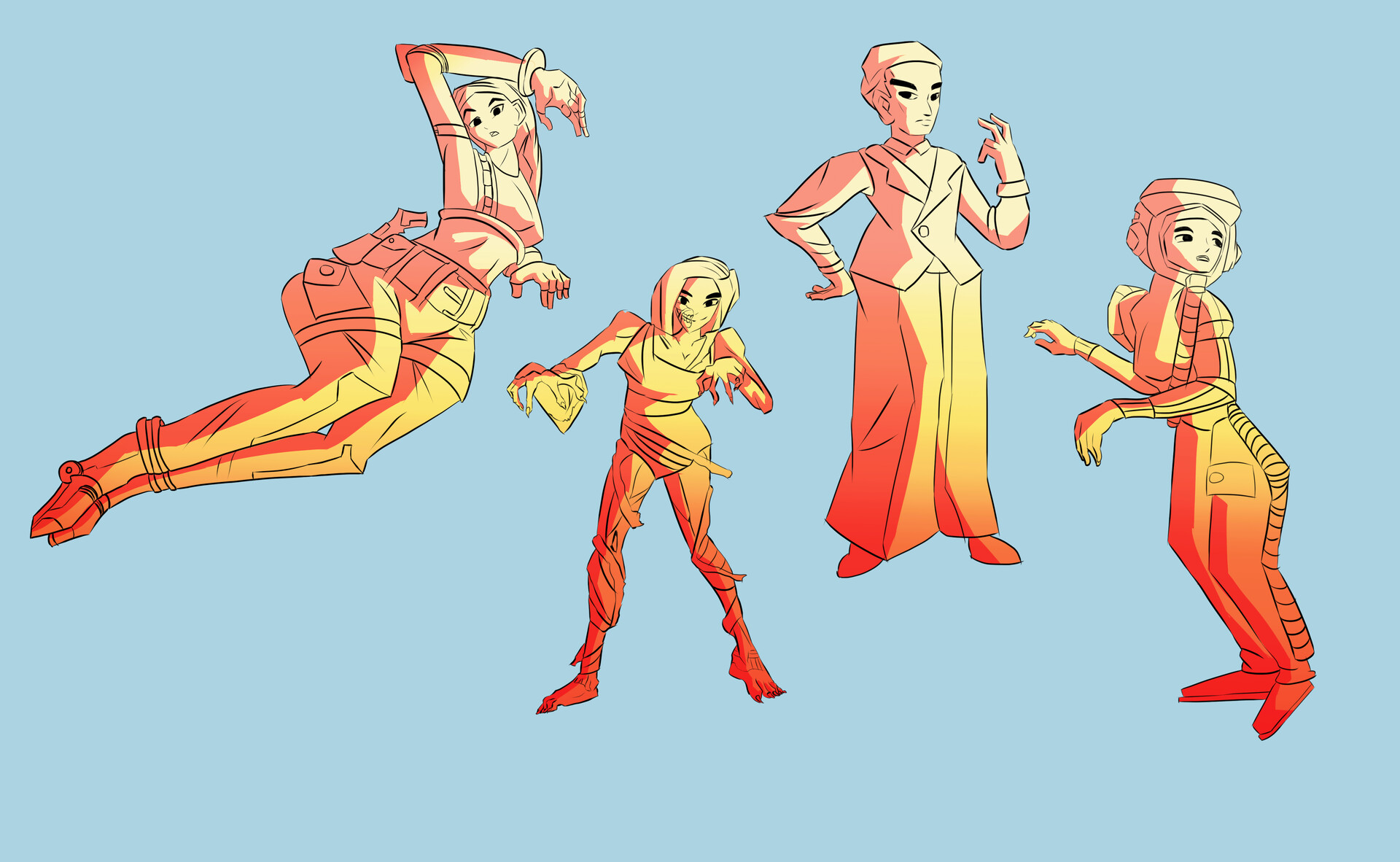 ArtStation - Figure Drawing studies 2