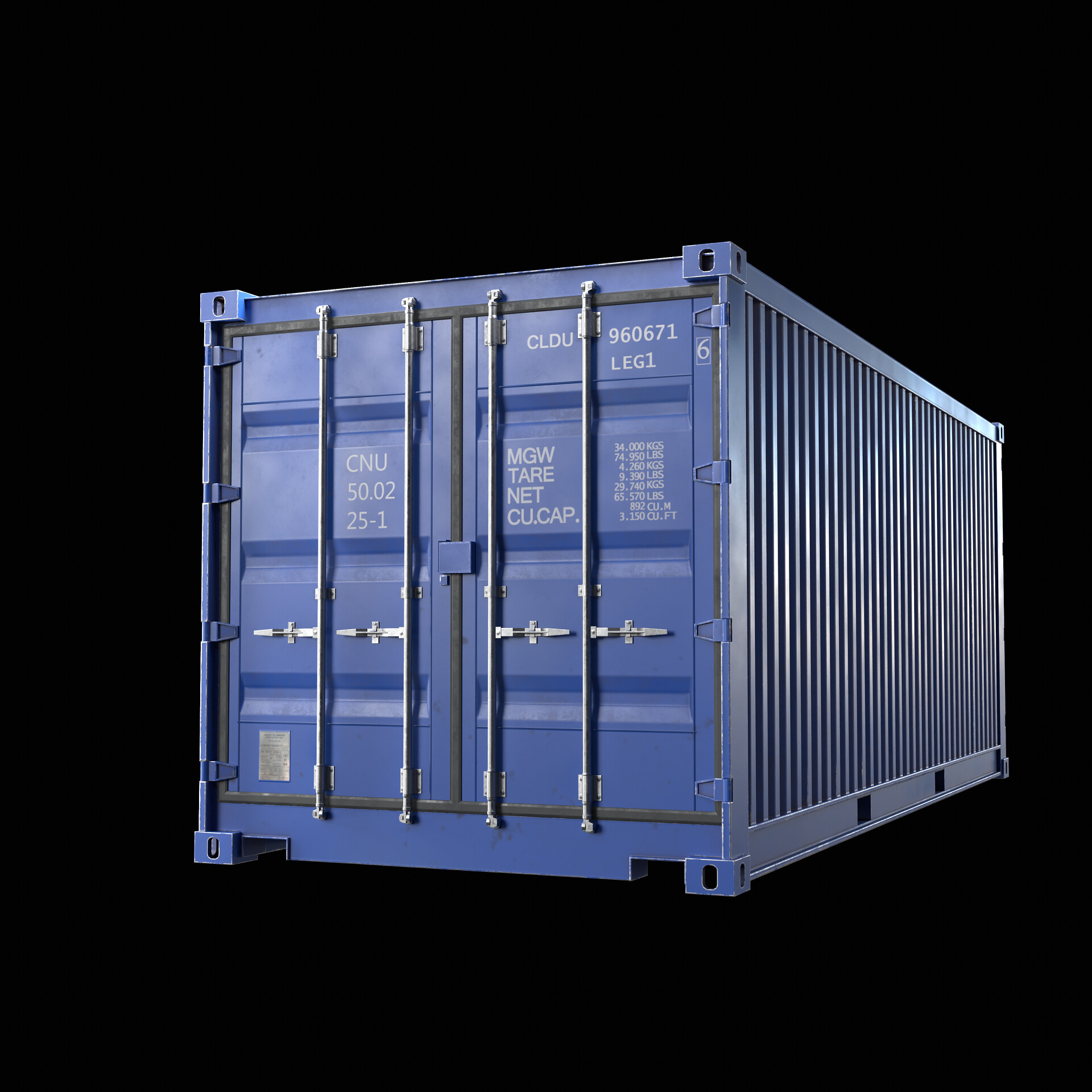 ArtStation - Shipping Container