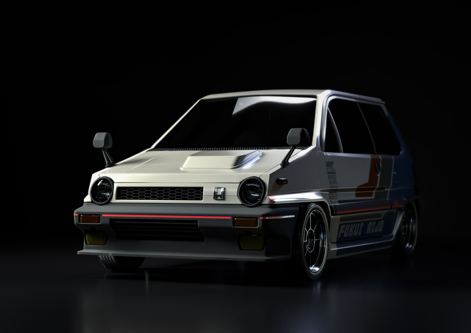 ArtStation - Honda City Turbo
