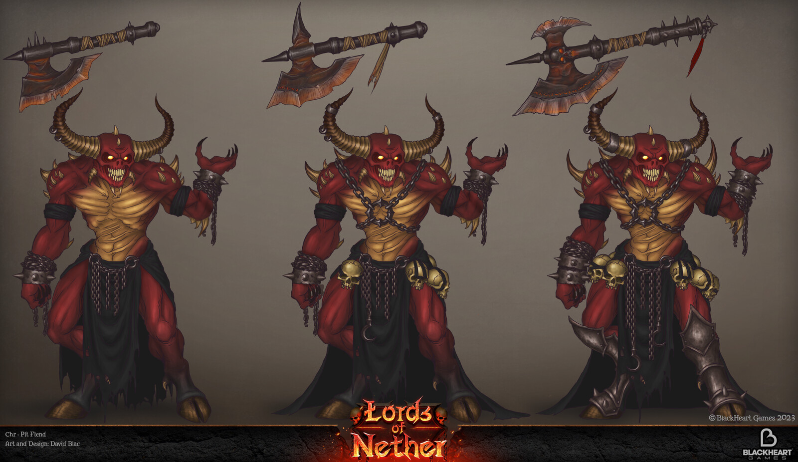 David Blac - Pit Fiend 2.0 Concept Art