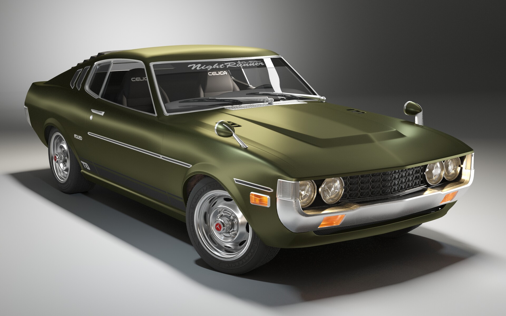 ArtStation - Toyota Celica Liftback