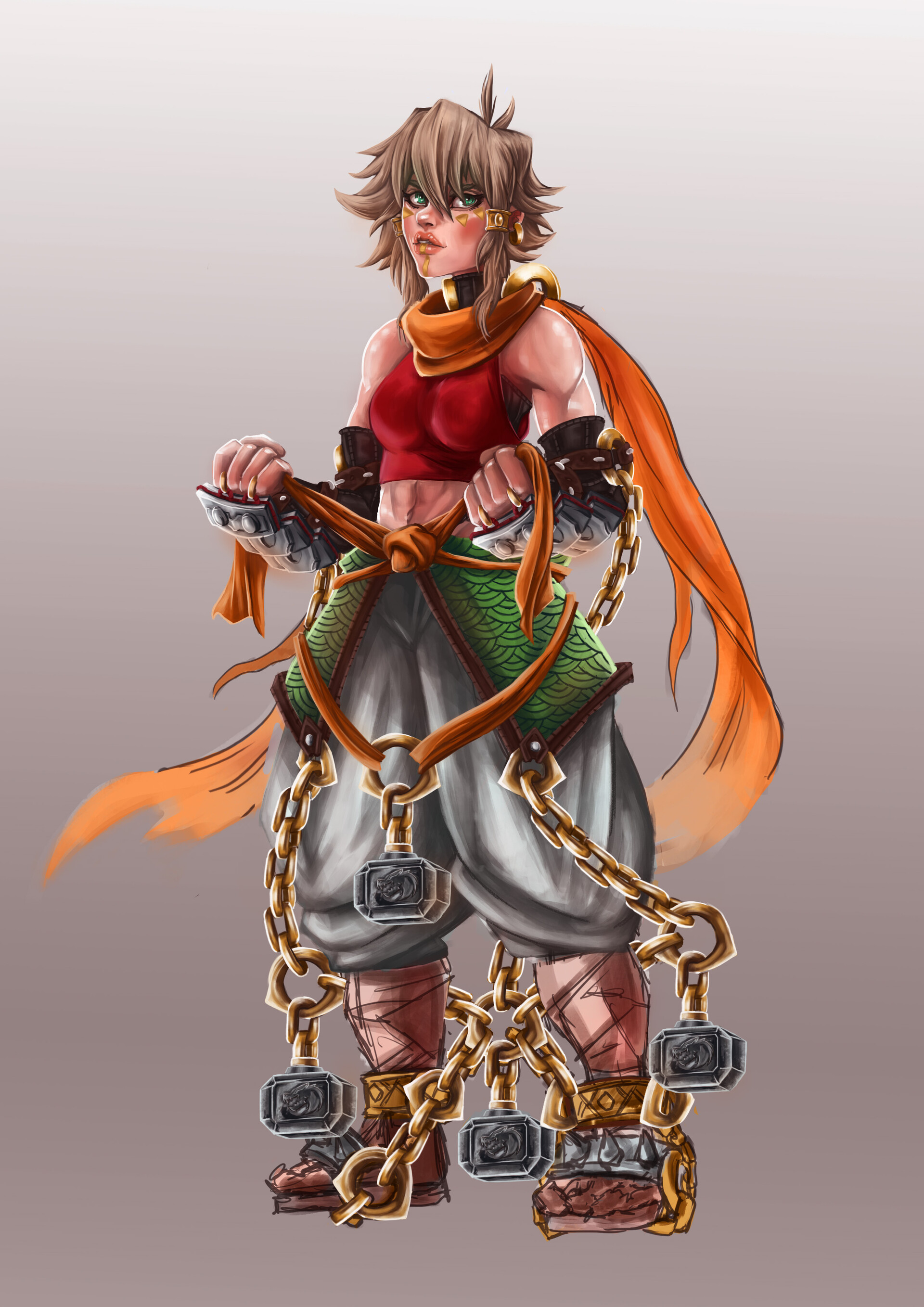 ArtStation - The Master of Chains Concept