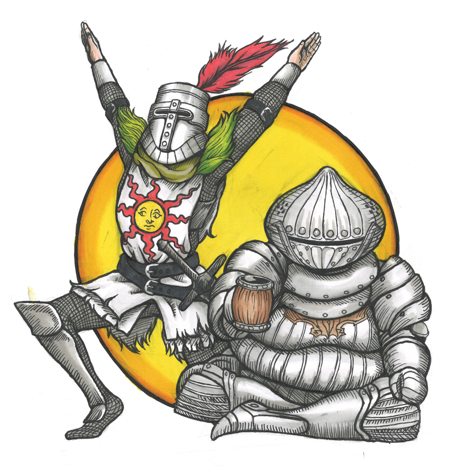 Dark Souls Solaire Praise The Sun