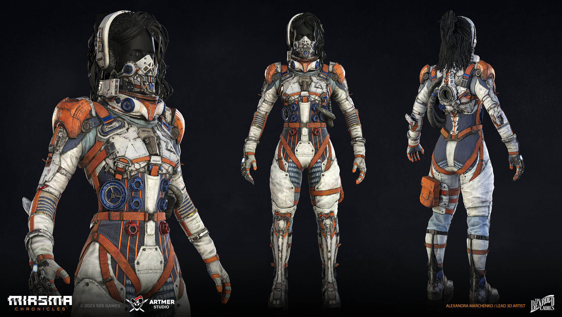 ArtStation - JADE SPACE SUIT
