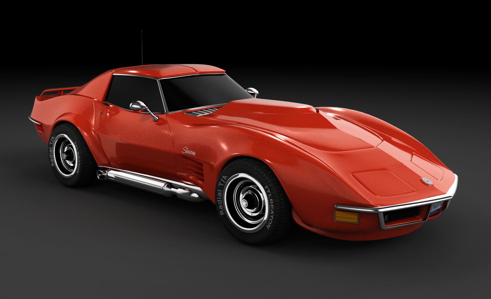 ArtStation - Corvette Stingray