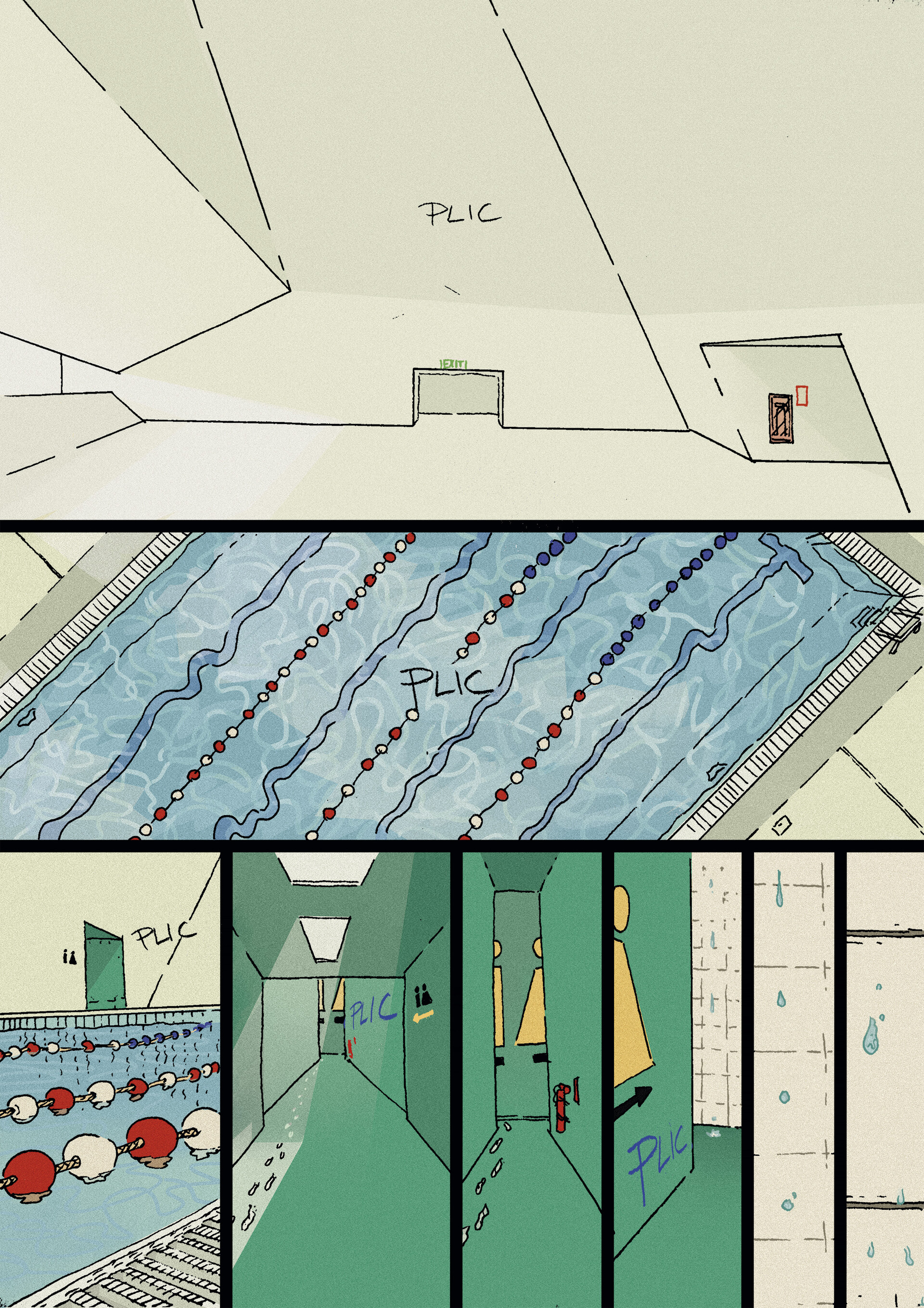 ArtStation - ¡PLIC!_comic