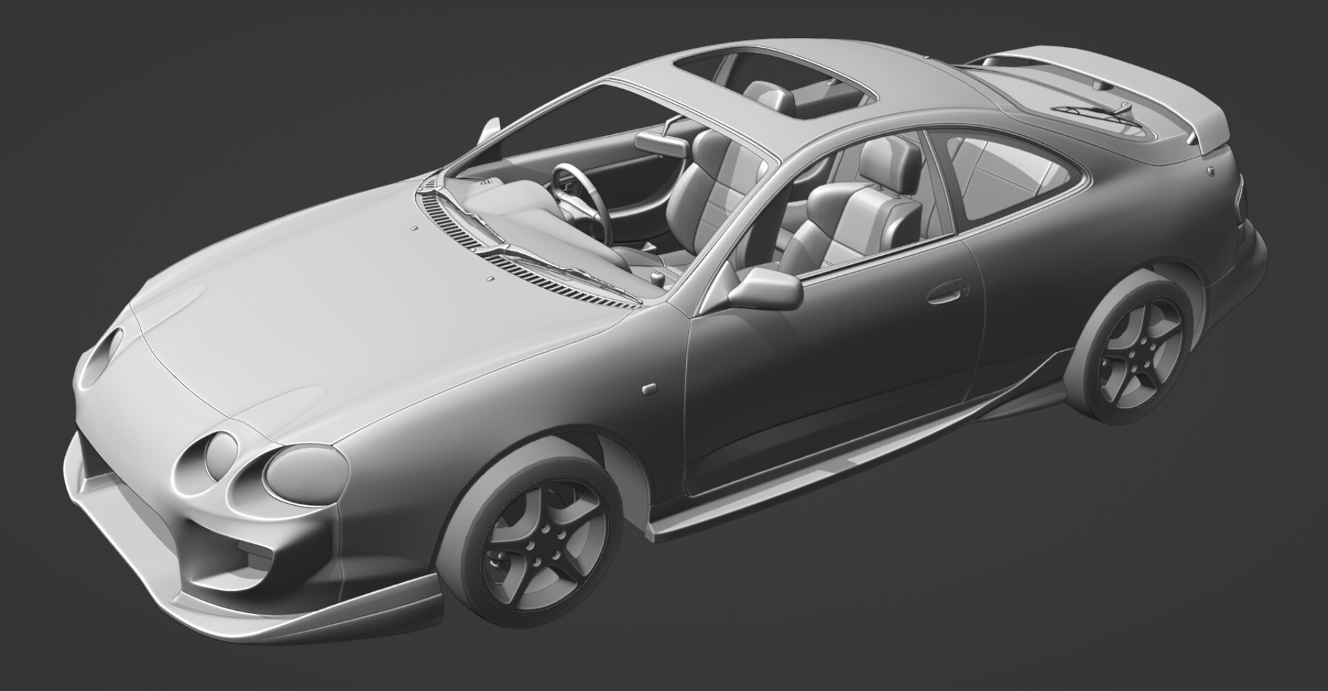 ArtStation - Toyota Celica GT - 3D Model