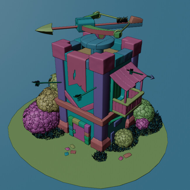 Cristine Tellier - Defensive tower