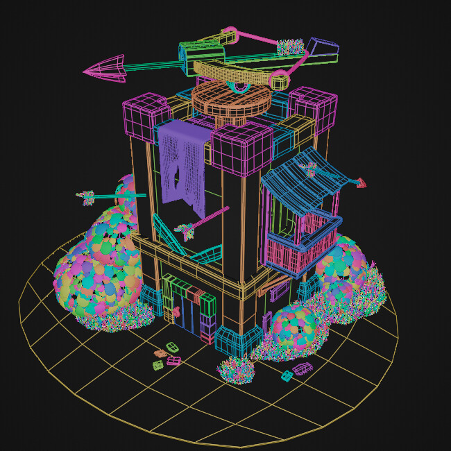 Cristine Tellier - Defensive tower