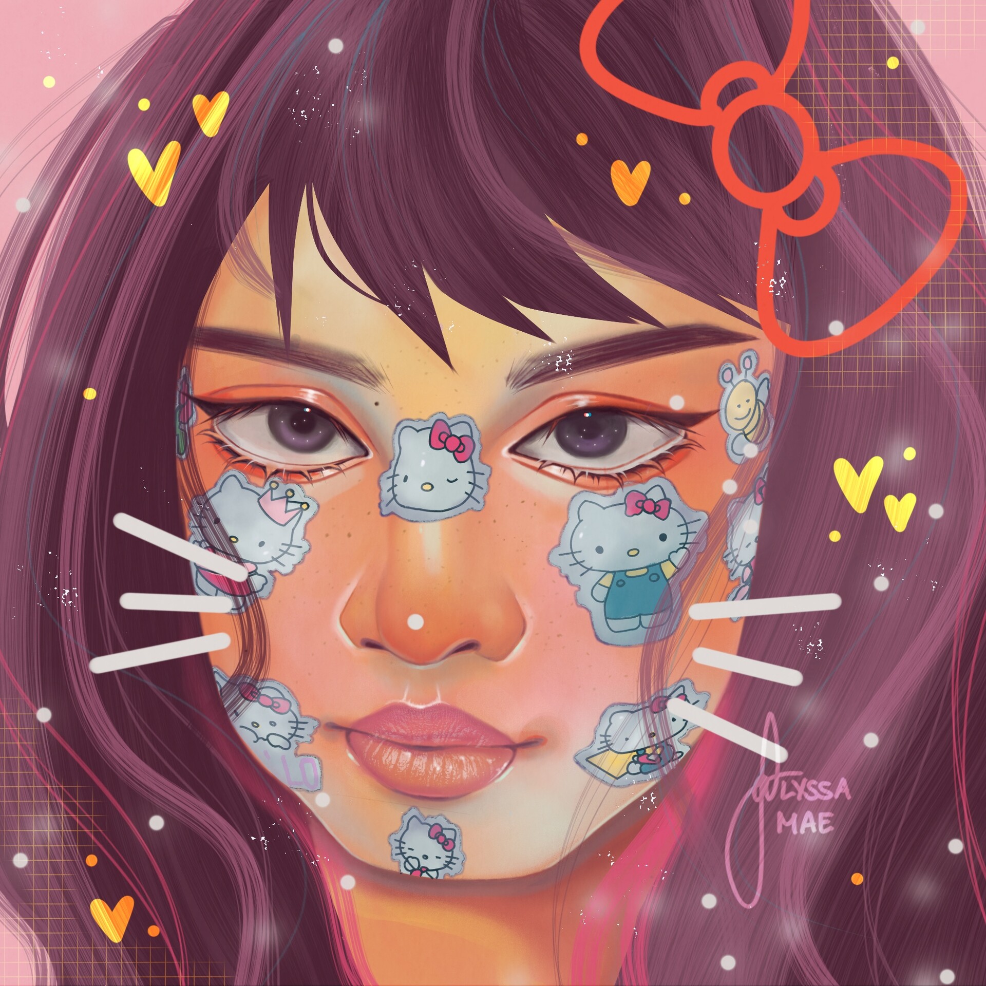 ArtStation - Hello Kitty Babe