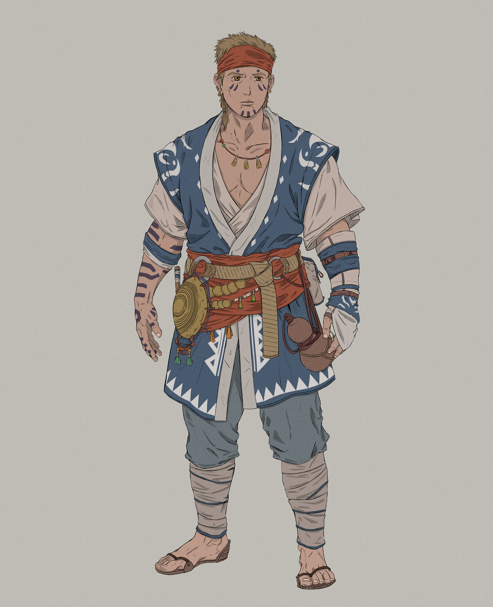 ArtStation - Tribe of the wind costume 1