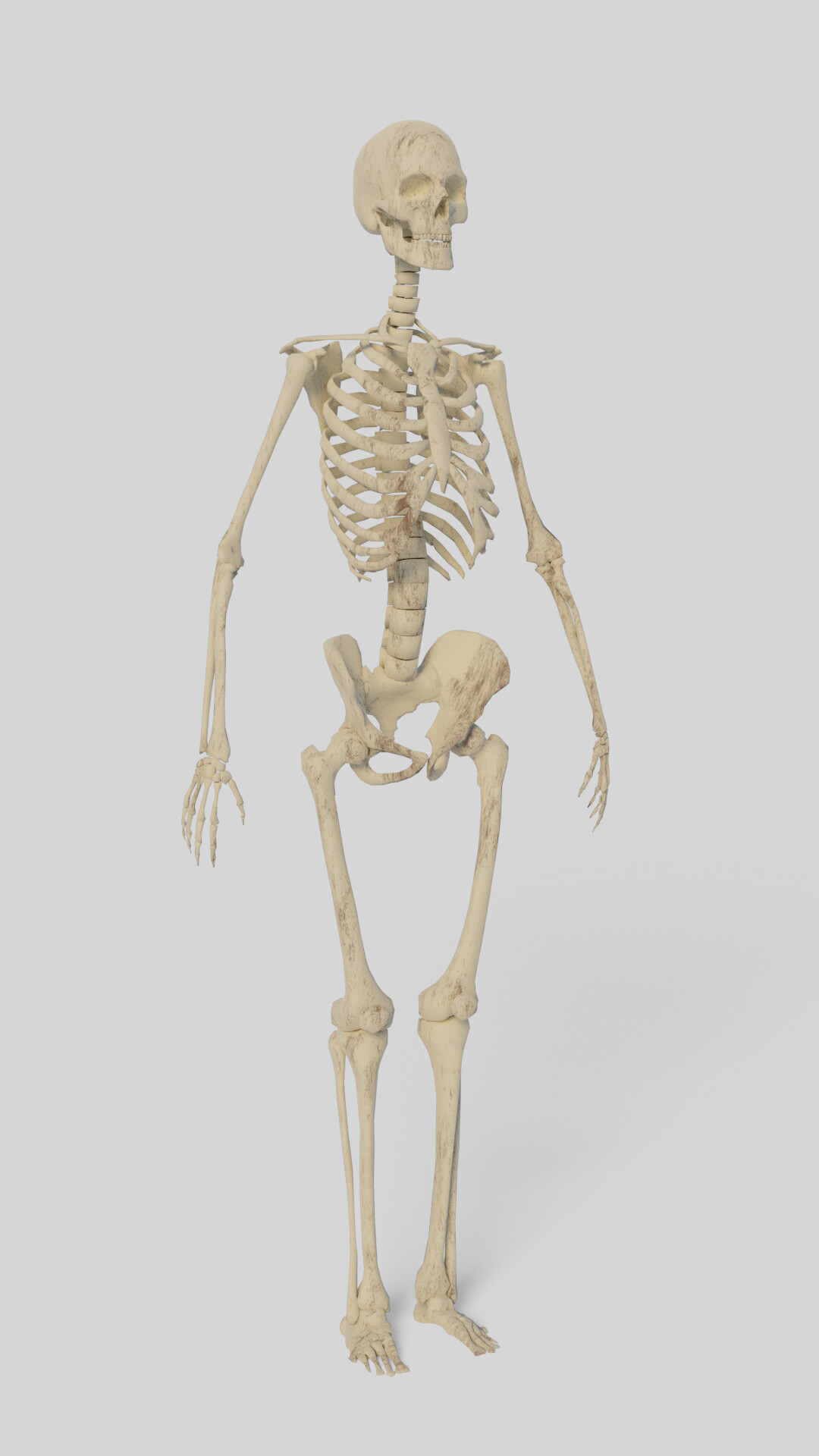 ArtStation - Skeleton for death hazmat model