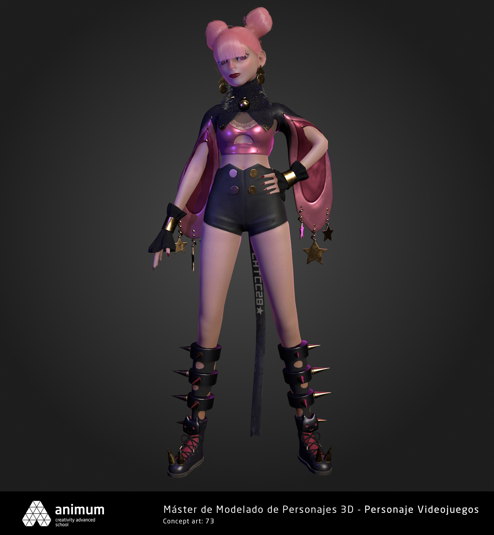 ArtStation - VideoGame Character