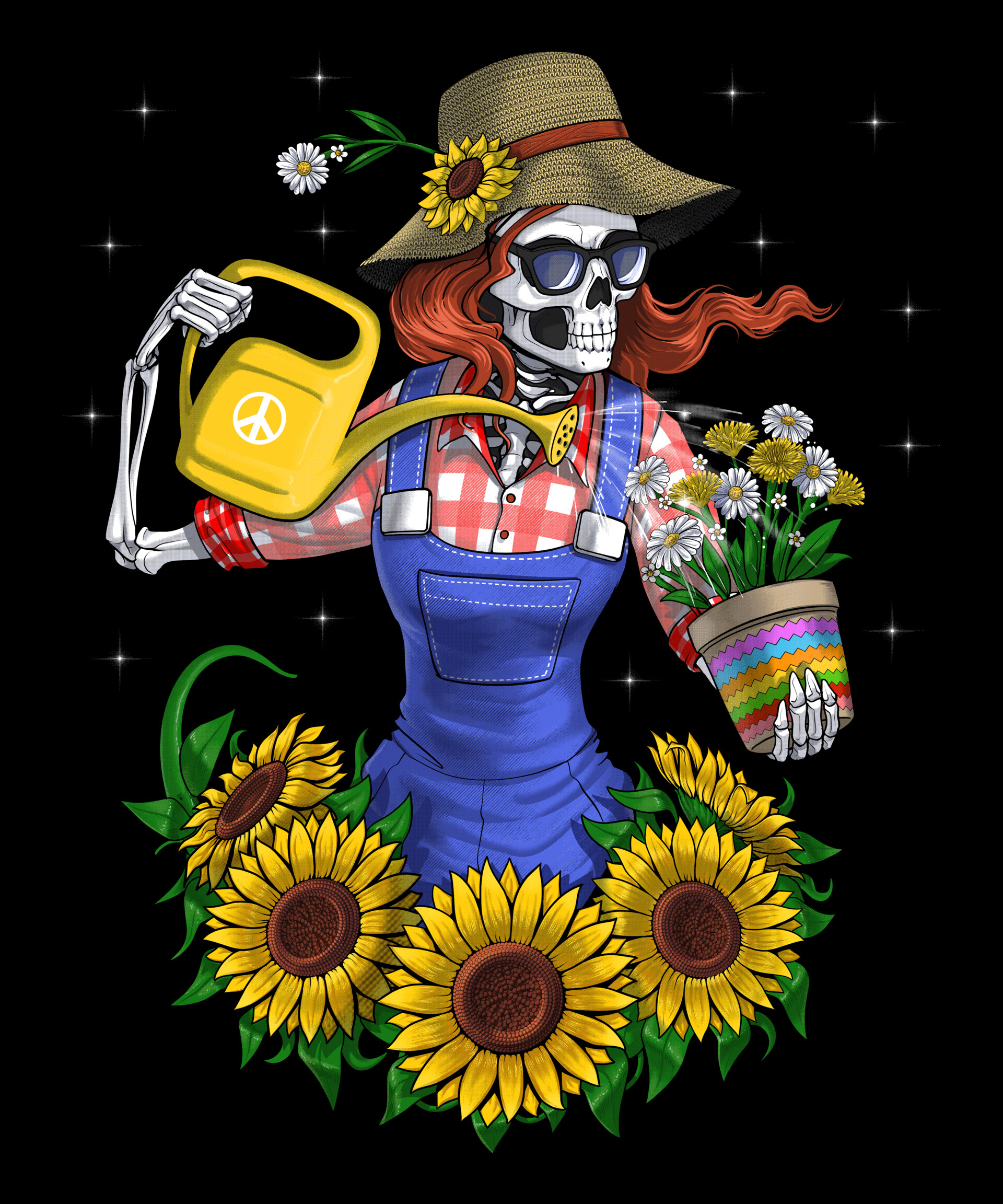 ArtStation - Skeleton Plants Gardener