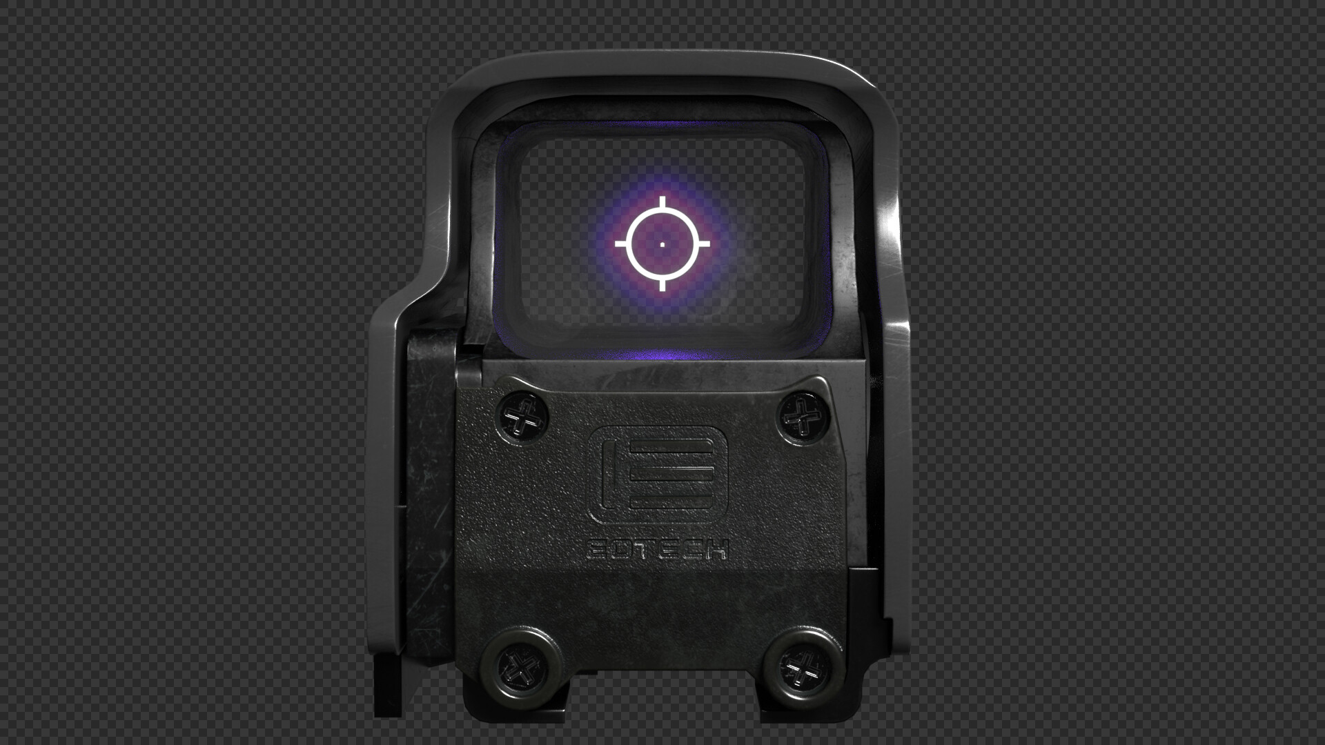 ArtStation - [MWS] Optics Simple Reticle and Glass Render