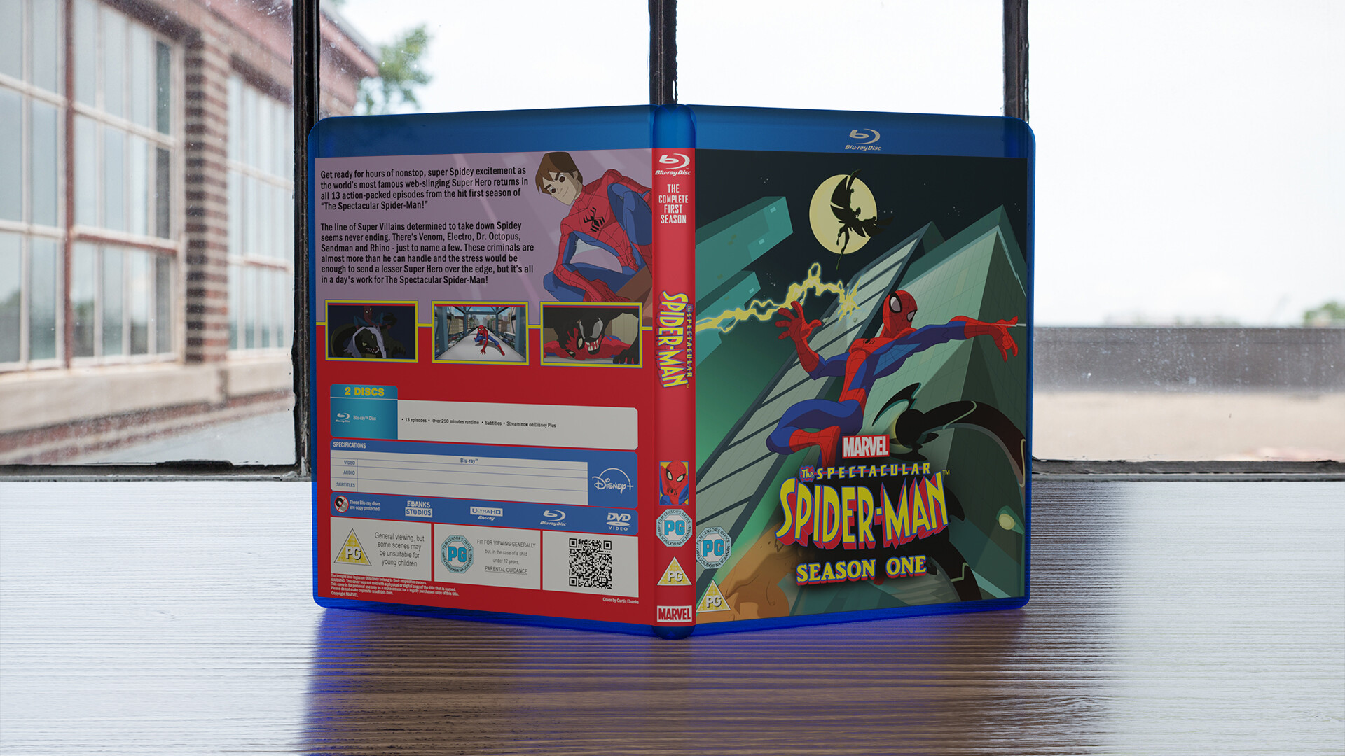 ArtStation - The Spectacular Spider-Man Season 1 Custom Blu-ray Cover