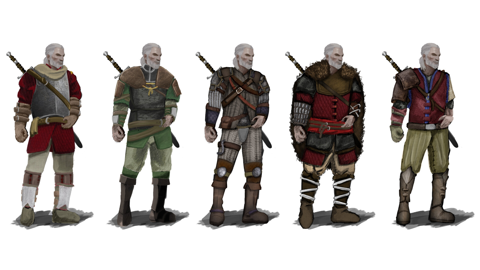 ArtStation - Witcher armor concept Fan Art