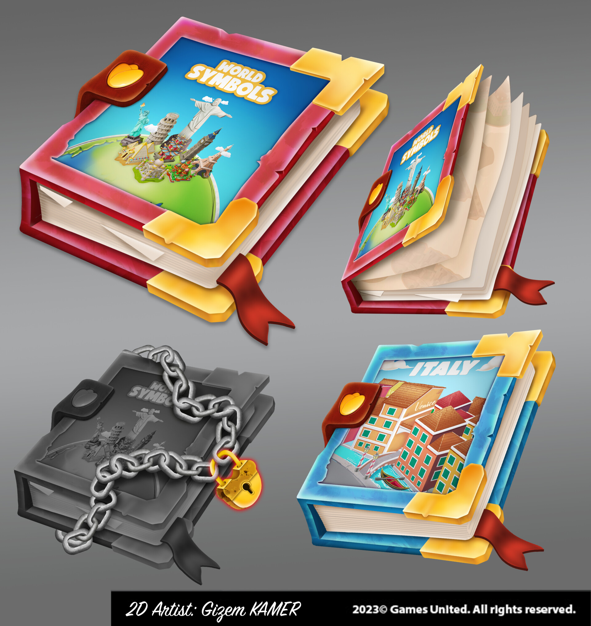 ArtStation - Stamp Albums