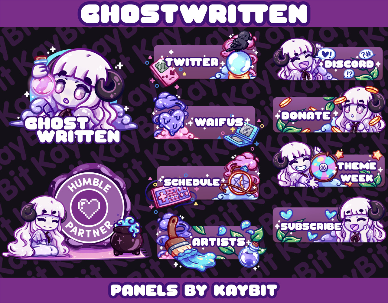 ArtStation - Art Panels for Streamer