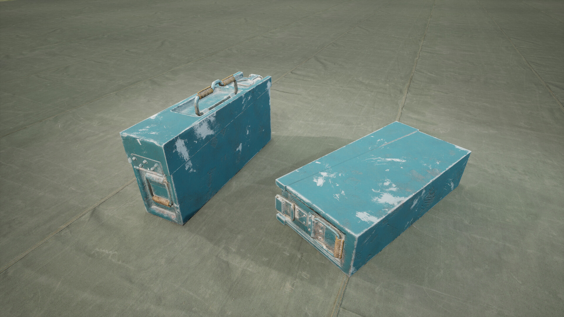 ArtStation - Old iron box