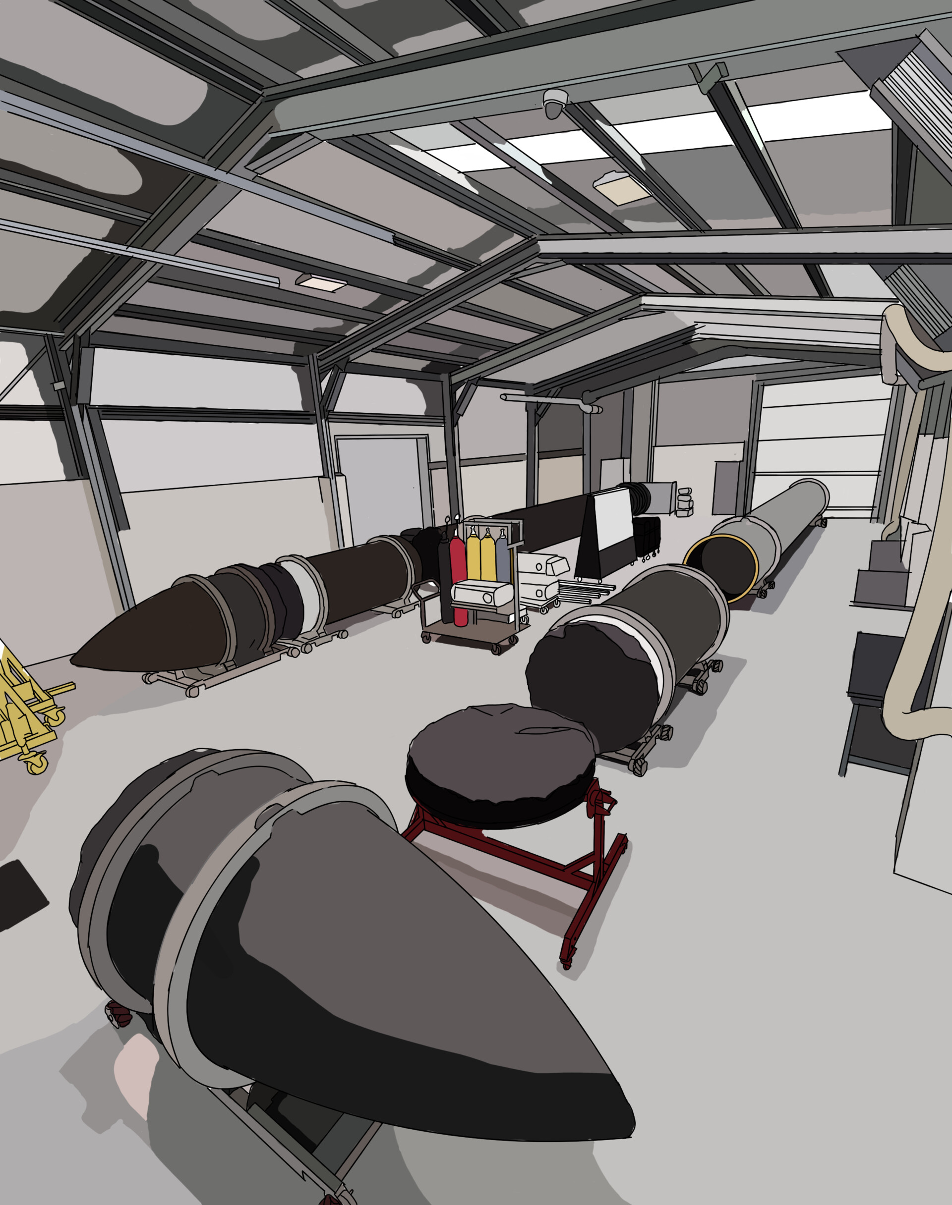 ArtStation - Rocket production